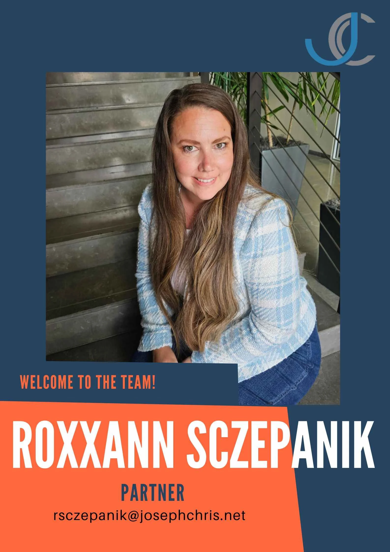 Welcome to JCP, Roxxann!