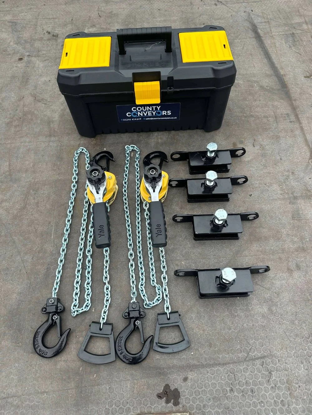 Little Belter™ Conveyor Belt Clamps — County Conveyors