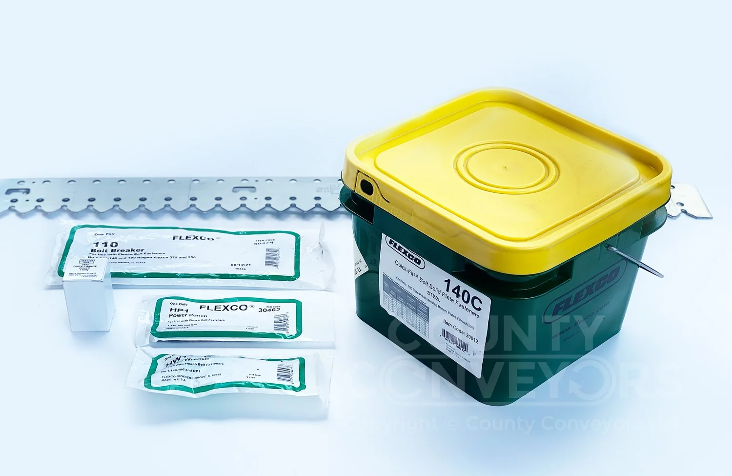 Flexco® Alligator Rivet Fastener Installation Kit — County Conveyors