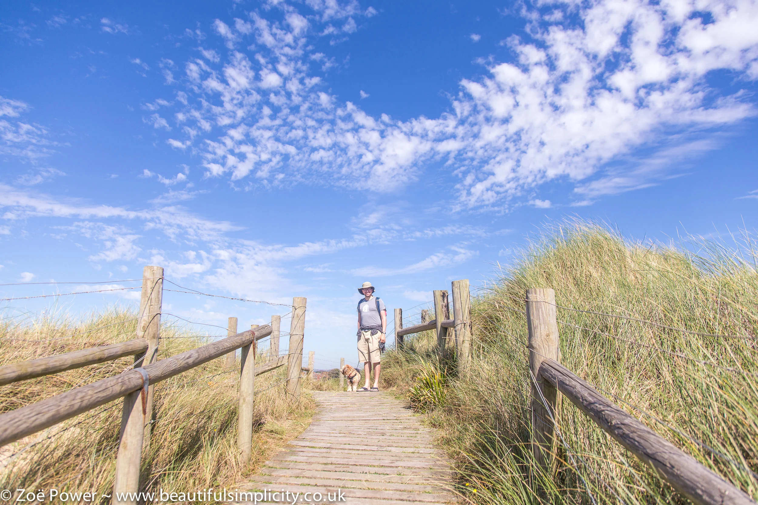 Beach huts and sand dunes at Littlehampton, West Sussex by Zoë Power ...