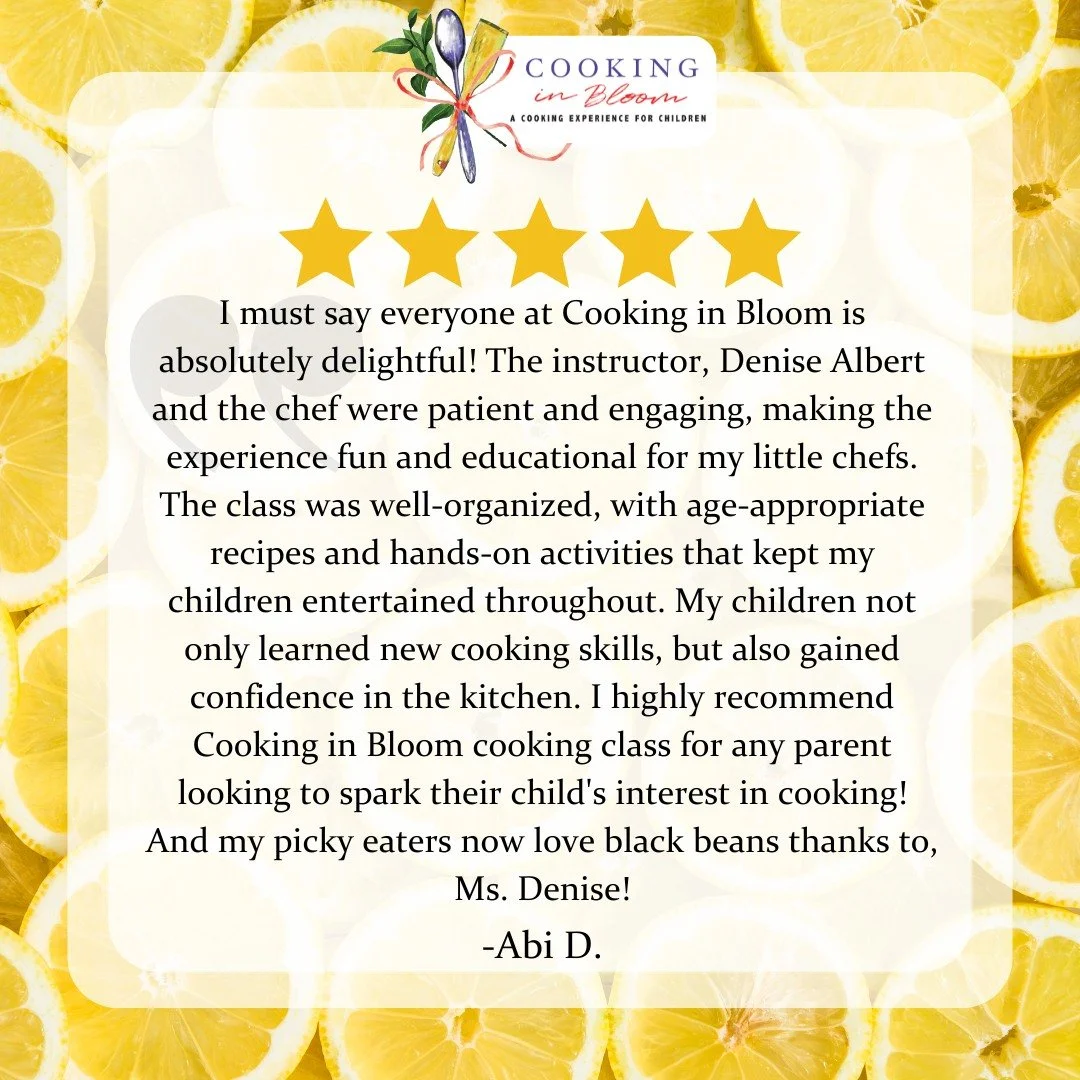 Cooking in Bloom | Kids' Cooking Classes in Central Arkansas