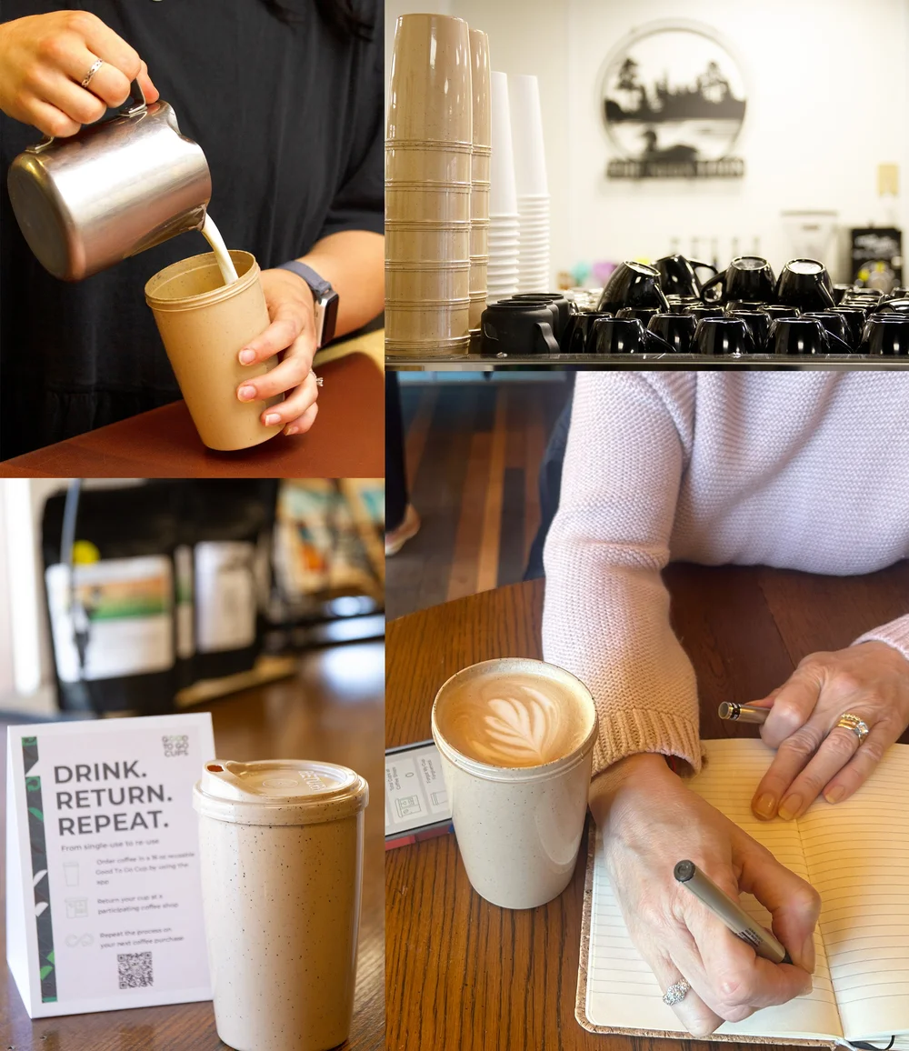 Good To Go Cups reusable cup exchange -- Our Cup