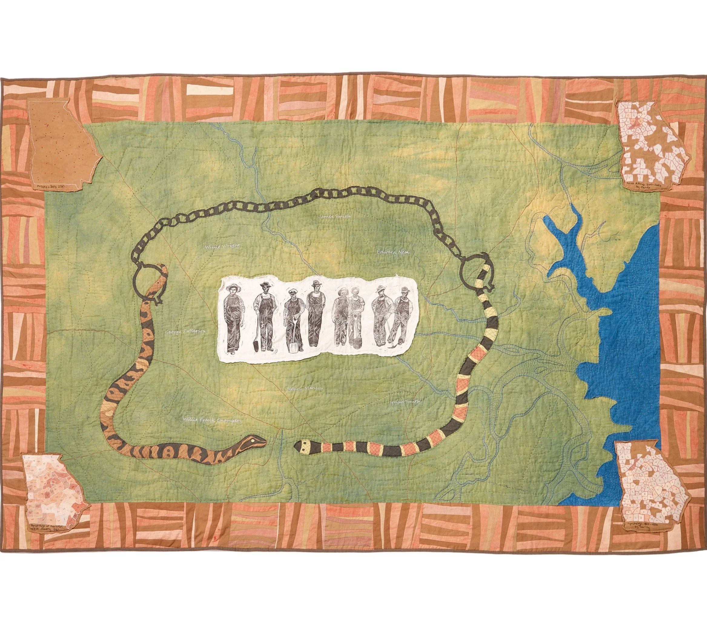 The Anguilla Prison Massacre Quilt