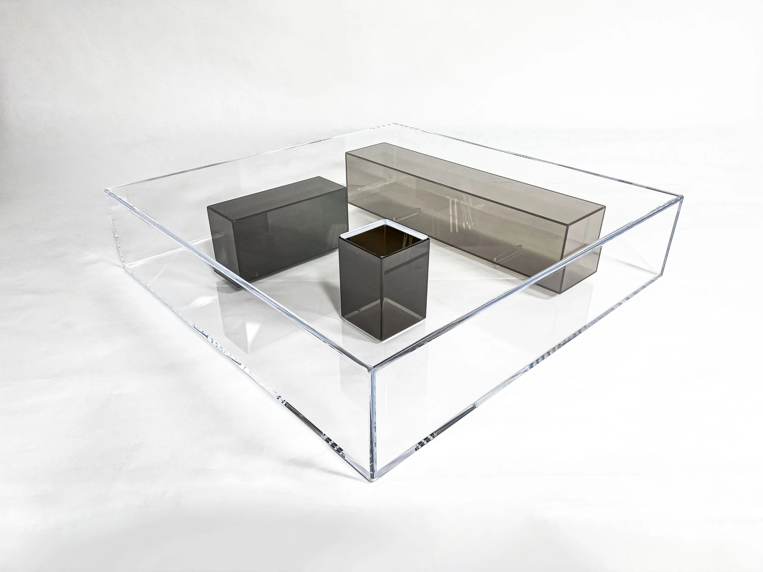 Acrylic Furniture | Lucite & Plexiglass Tables, Consoles, Shelving ...