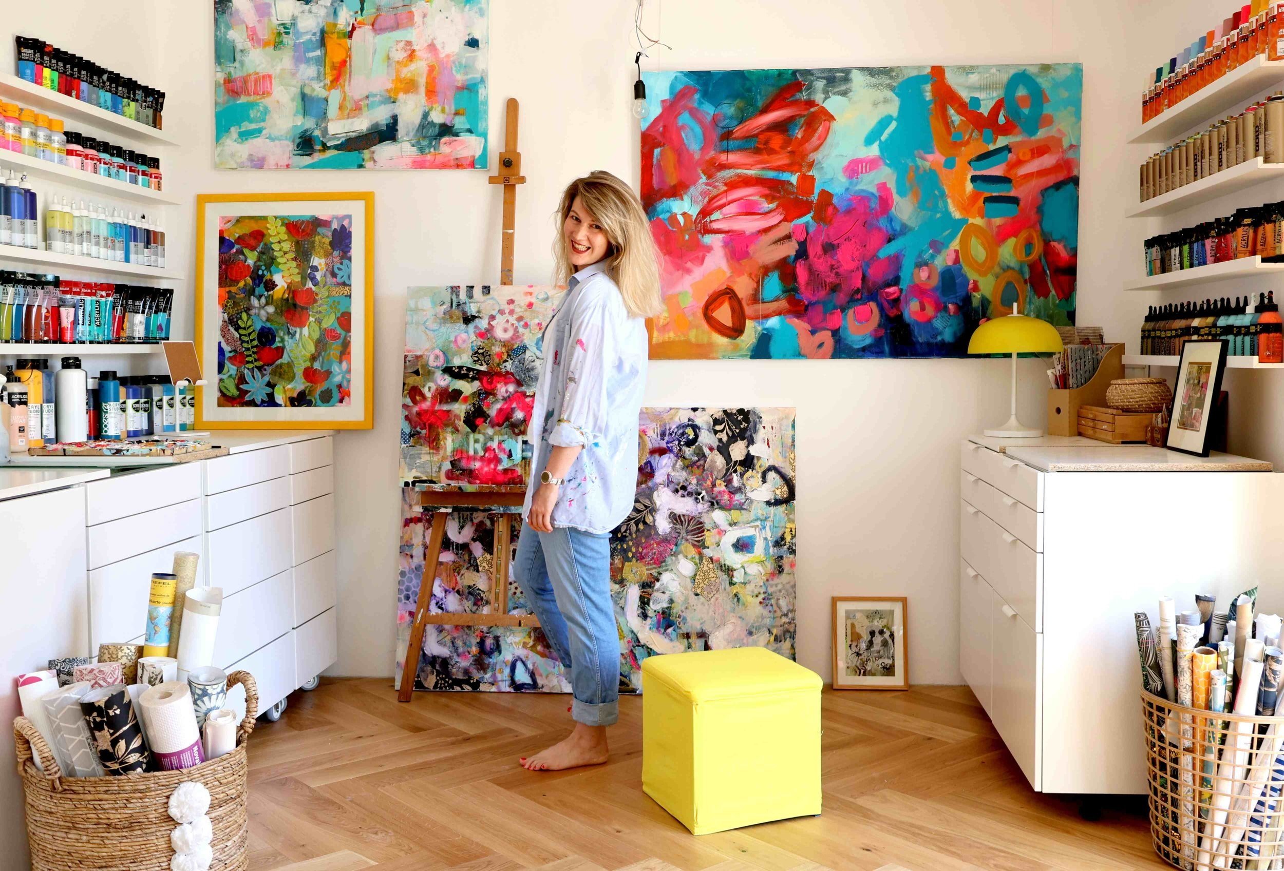 Barbara Piller - Abstrakte Kunst online kaufen