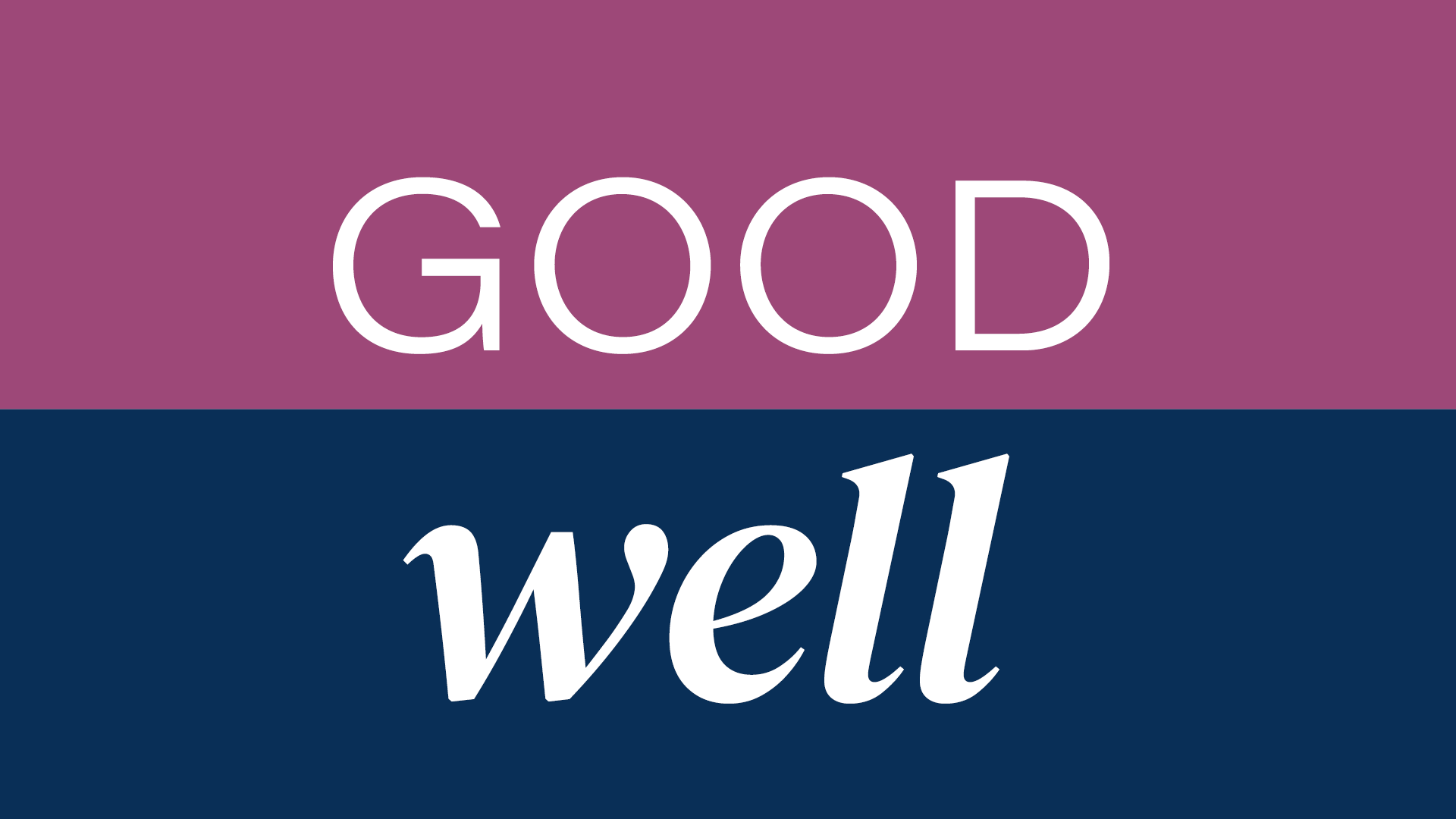 Logo Good And Well