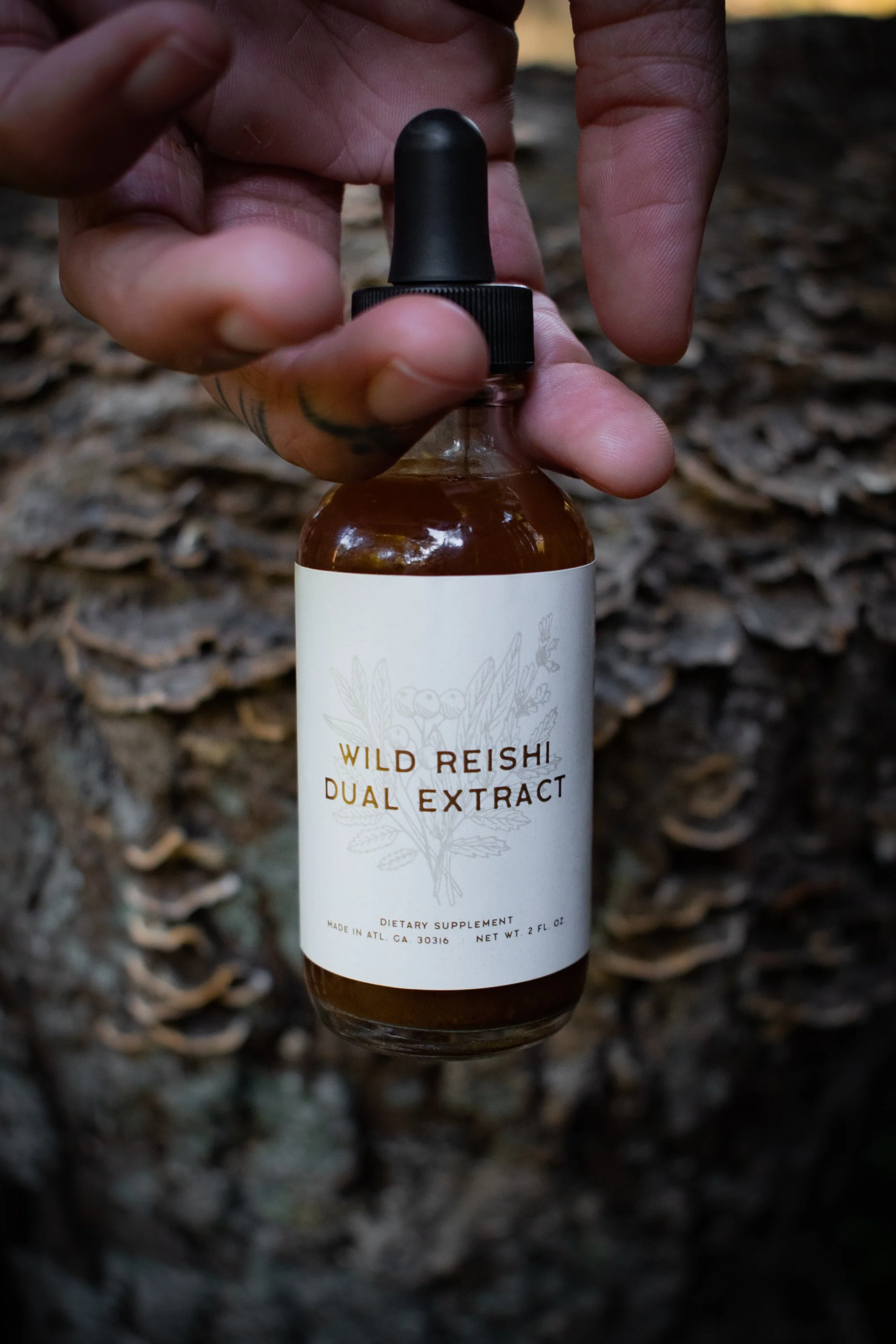 Moon Cycle Tincture — Rowan + Sage