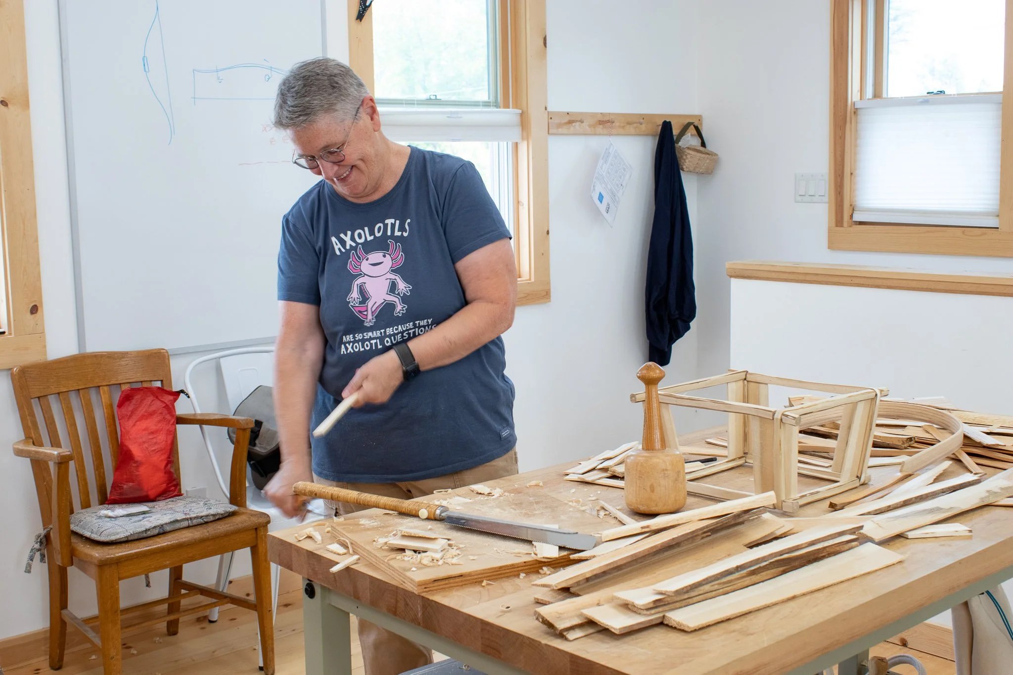 Weaving & Carving — Woodspirit School of Traditional Craft