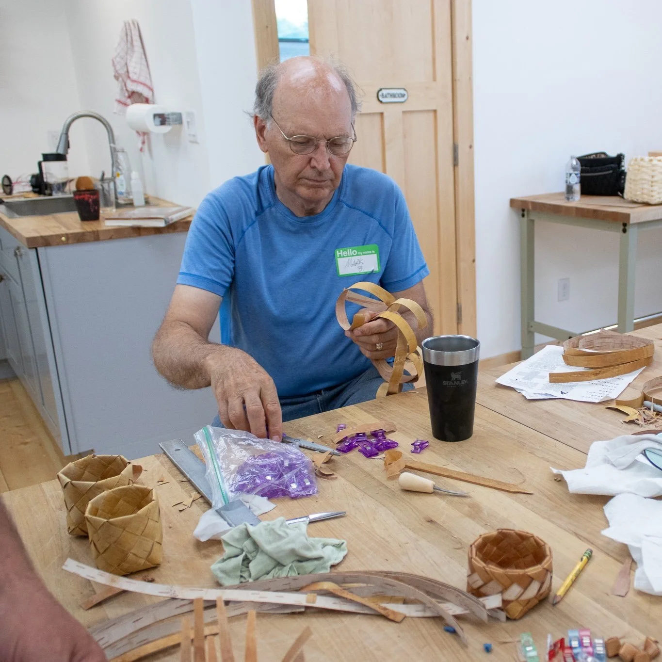 Weaving & Carving — Woodspirit School of Traditional Craft