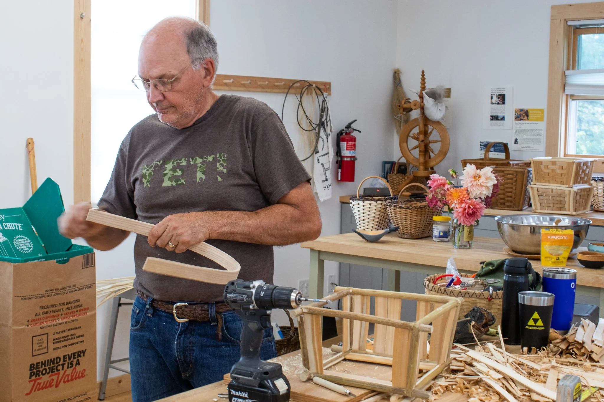 Weaving & Carving — Woodspirit School of Traditional Craft