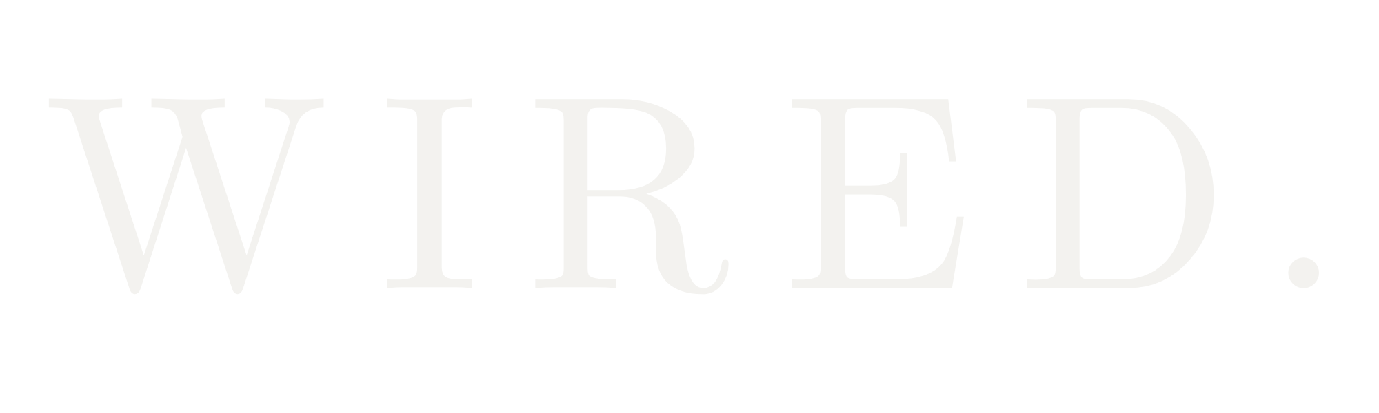 Wired Logo Vector