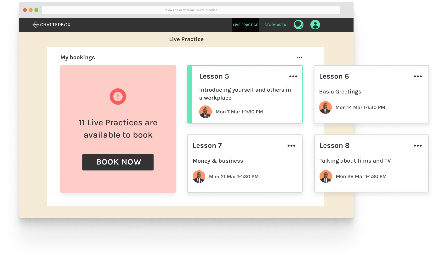 Product — Chatterbox - Learn a language, change a life