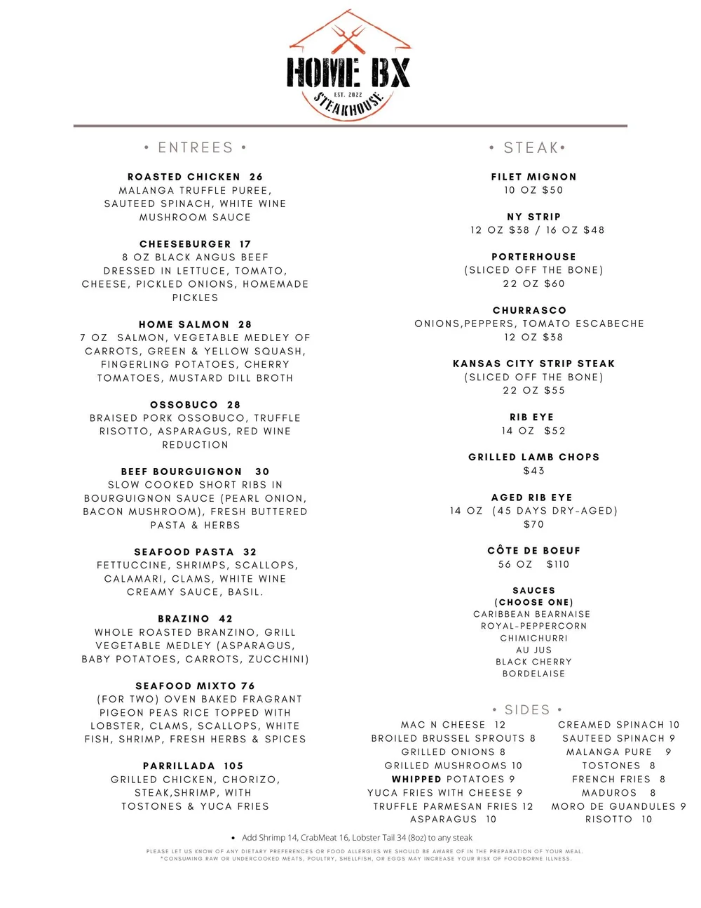 Menu — Your Site Title