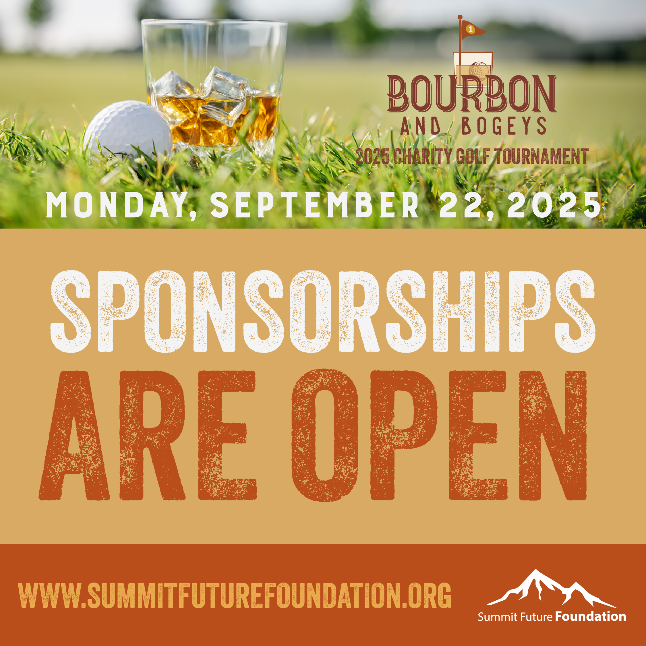 Bourbon and Bogeys | Join, Support, Make a Difference — Summit Future Foundation