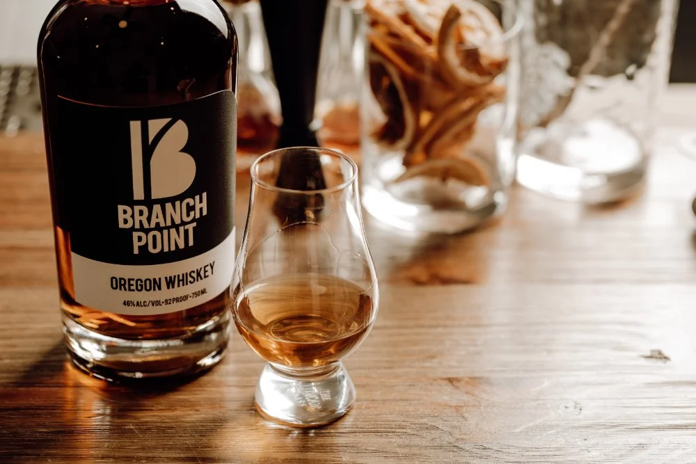 Cherry Wood Finish: Rare & Limited Oregon Whiskey — Branch Point Distillery