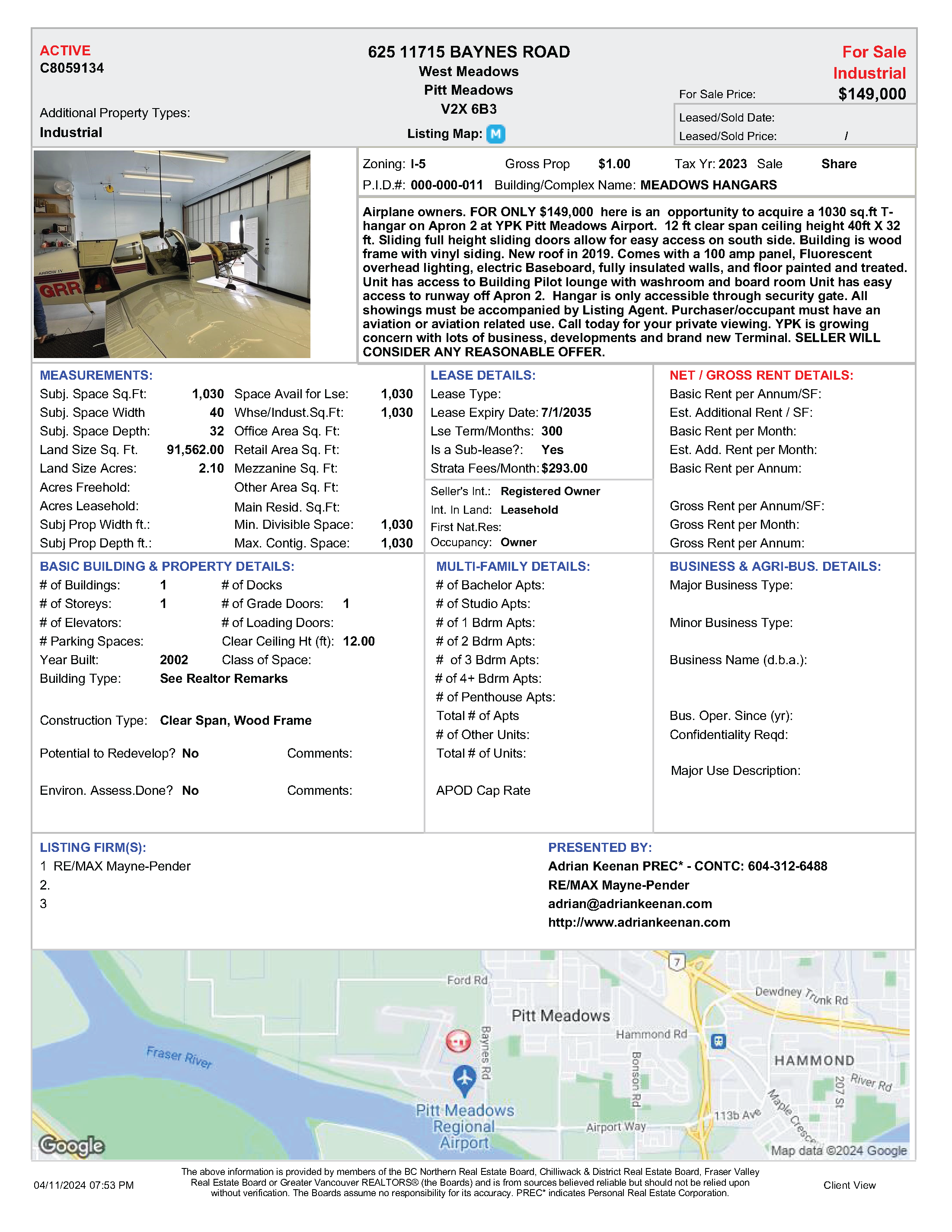 Airport - Lease/Buy/Sell — Fly YPK