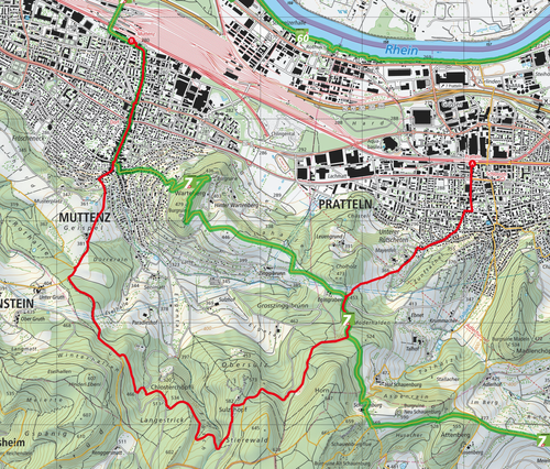 Pratteln Hike to Sulzchopf: Scenic Views of Basel, France, and Germany ...