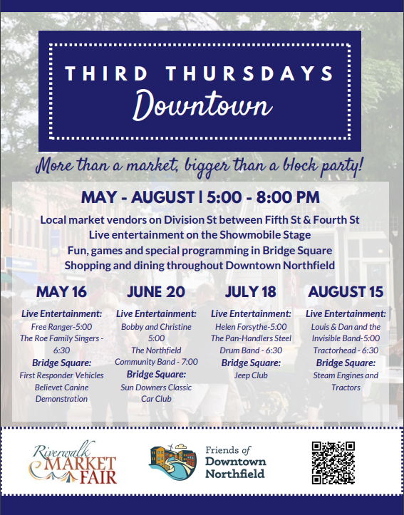Third Thursdays Downtown Northfield — Visit Northfield
