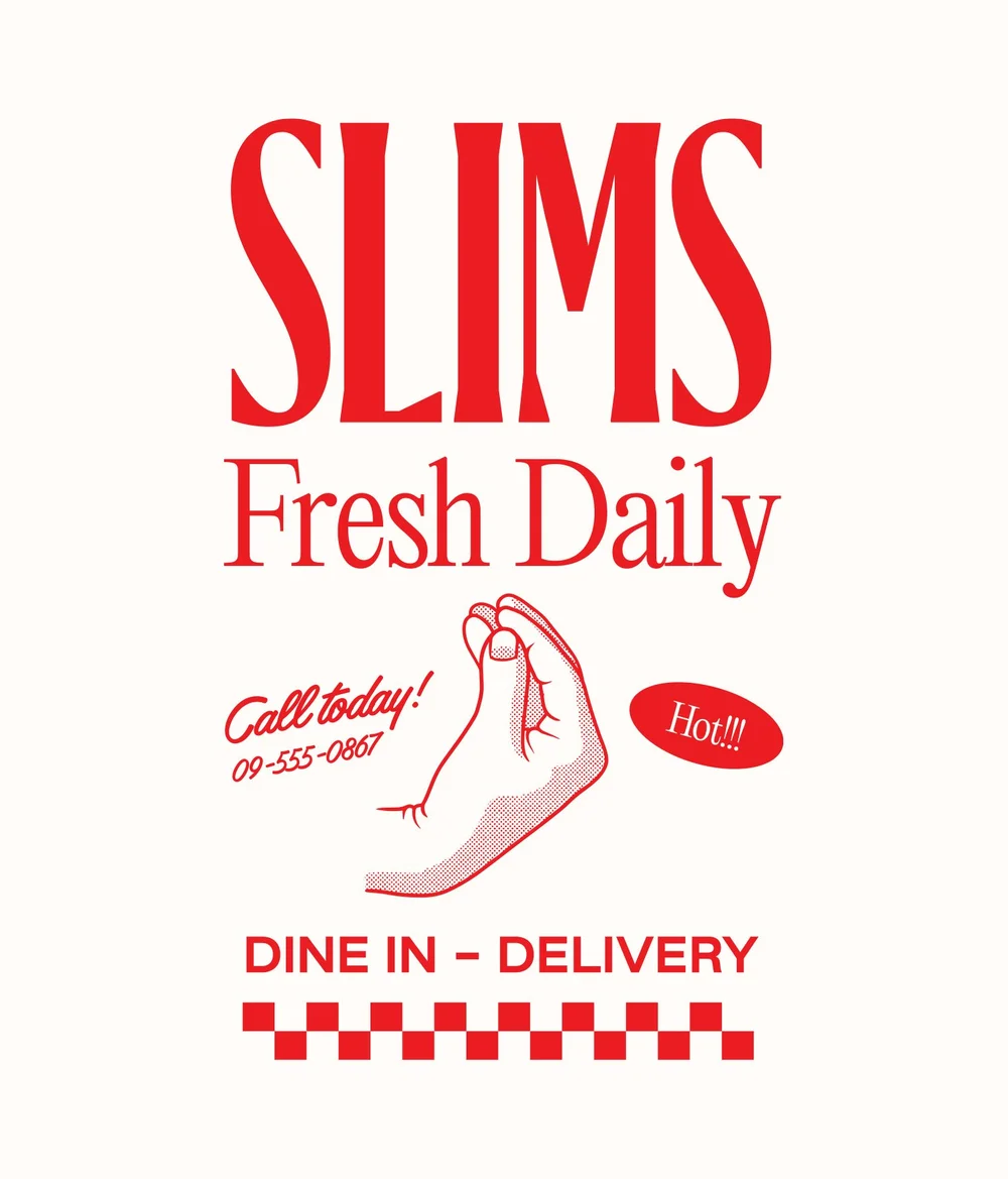 Slims Pizza — Blake Scott Design