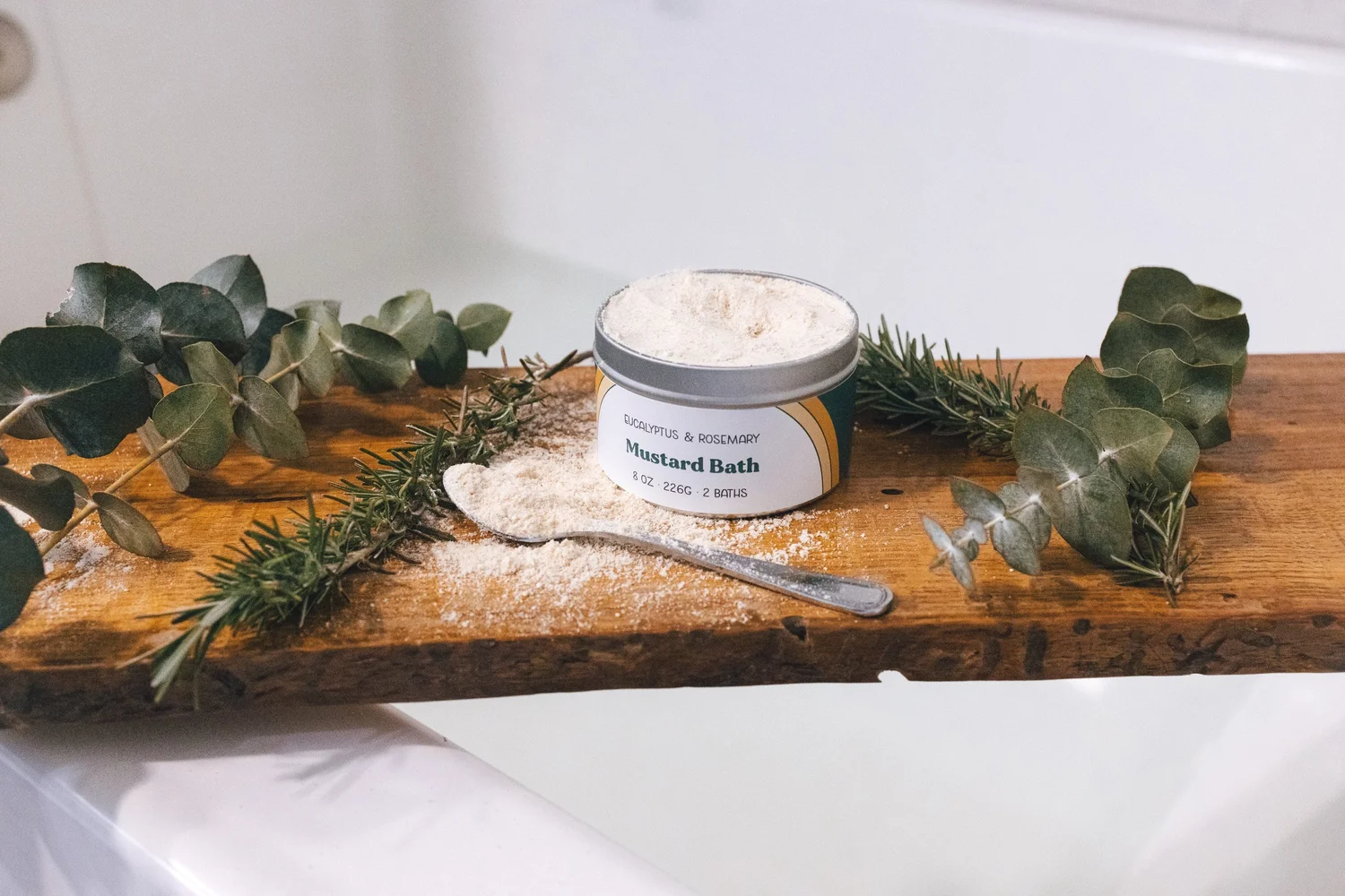 Mustard Bath Powder — Cozy City PDX