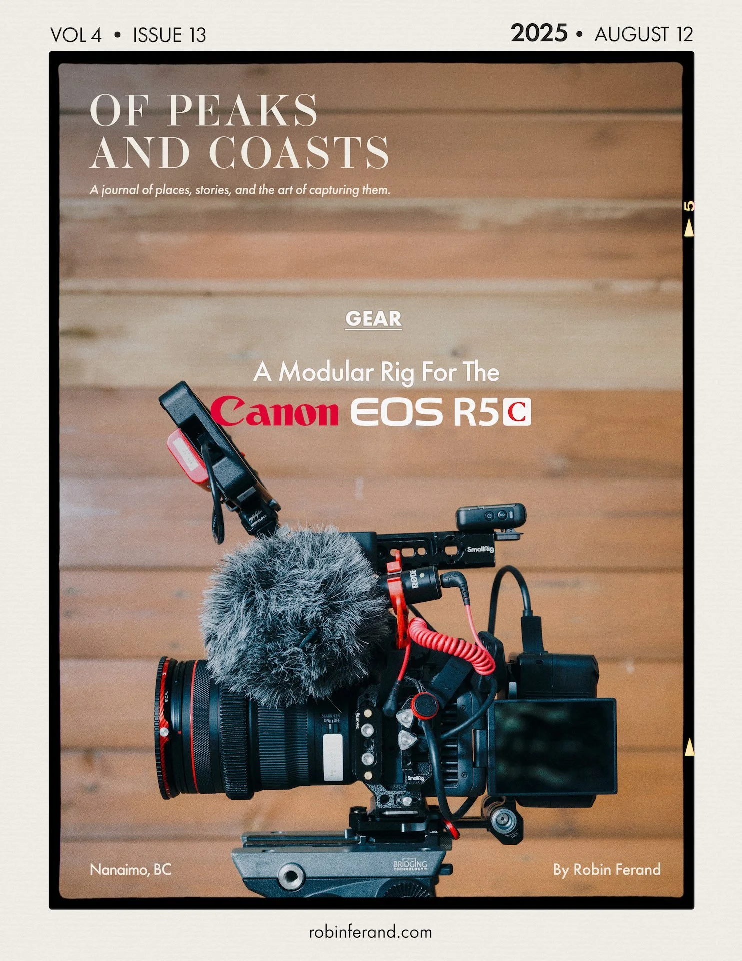 A Modular Rig or the Canon R5C (2025 Edition) — Robin Ferand