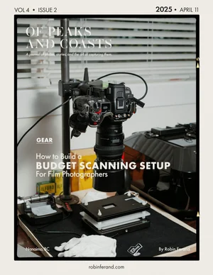 My Makeshift Scanning Setup for Film Negatives — Robin Ferand