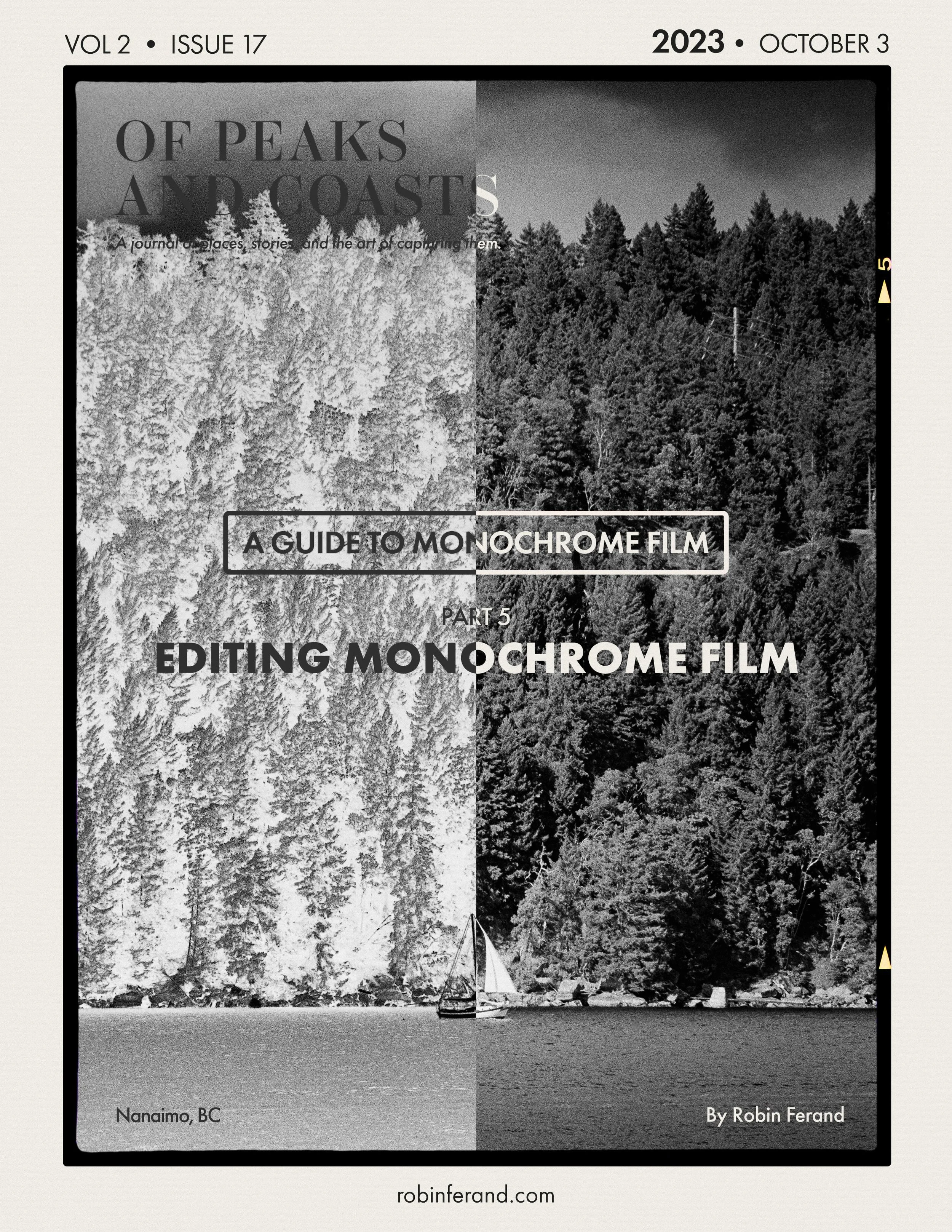 How I edit my black and white negatives with Lightroom Classic — Robin ...