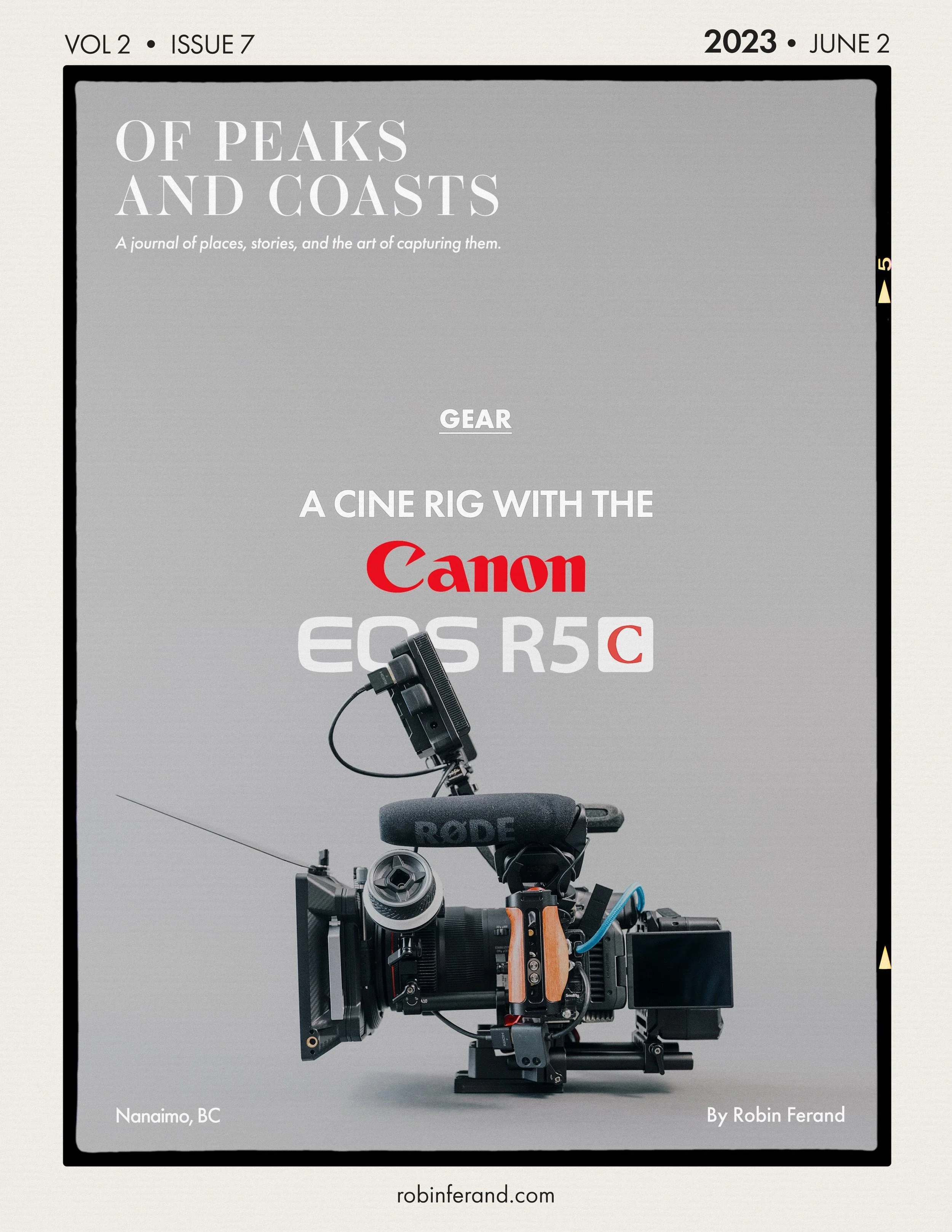 Yet Another Canon R5C Camera Cinema Rig — Robin Ferand