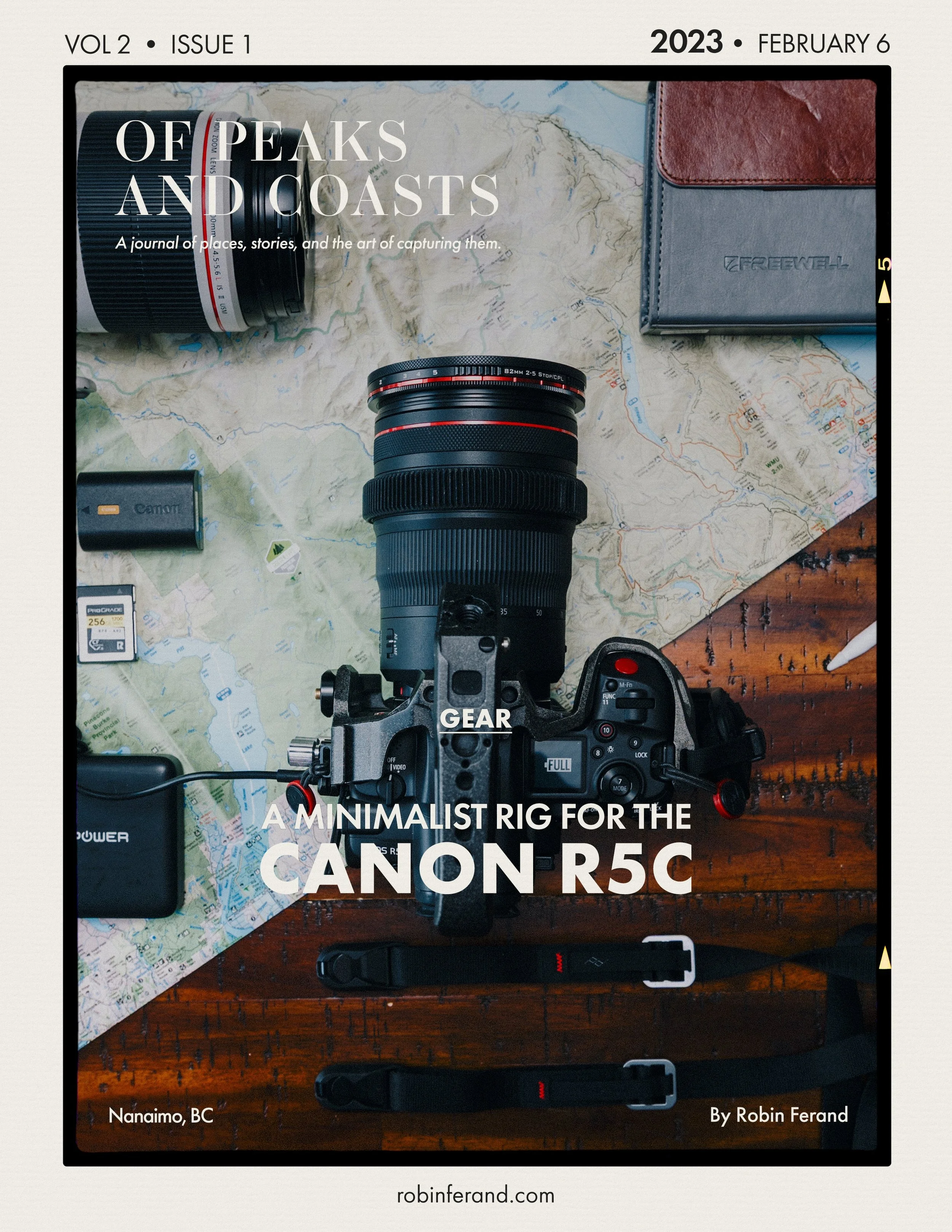 A Minimal Kit with the Canon R5C — Robin Ferand