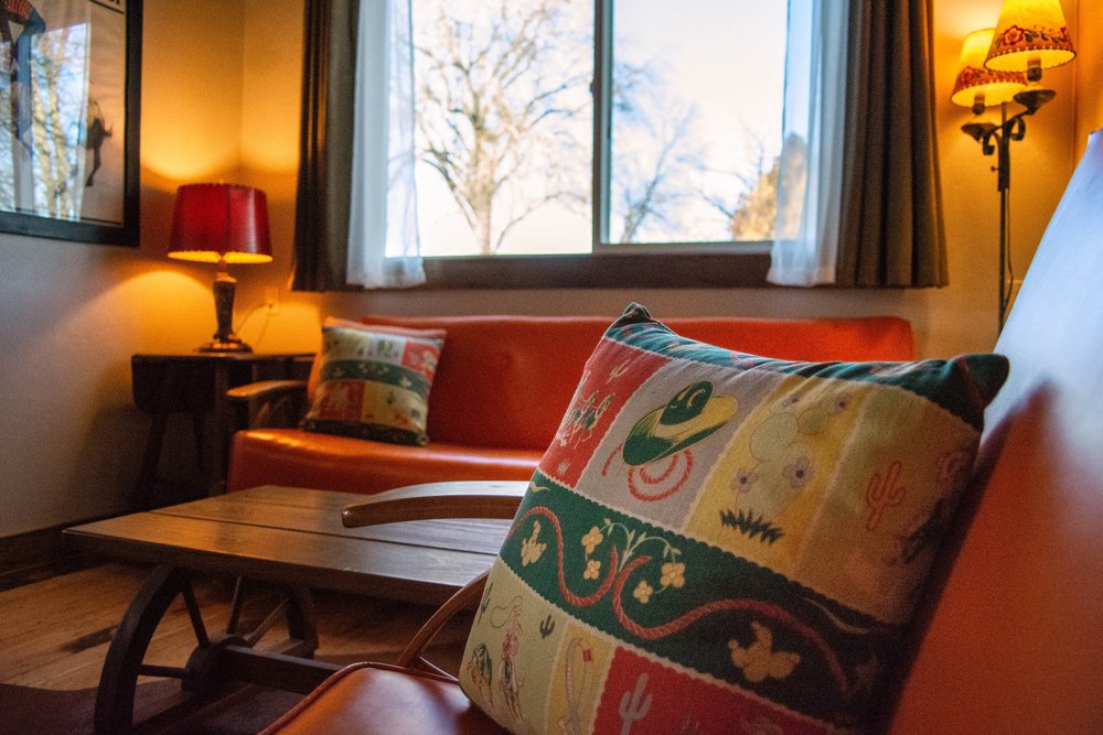 The Cowboy Cabin at the Parkfield Lodge — V6 Ranch - Authentic ...