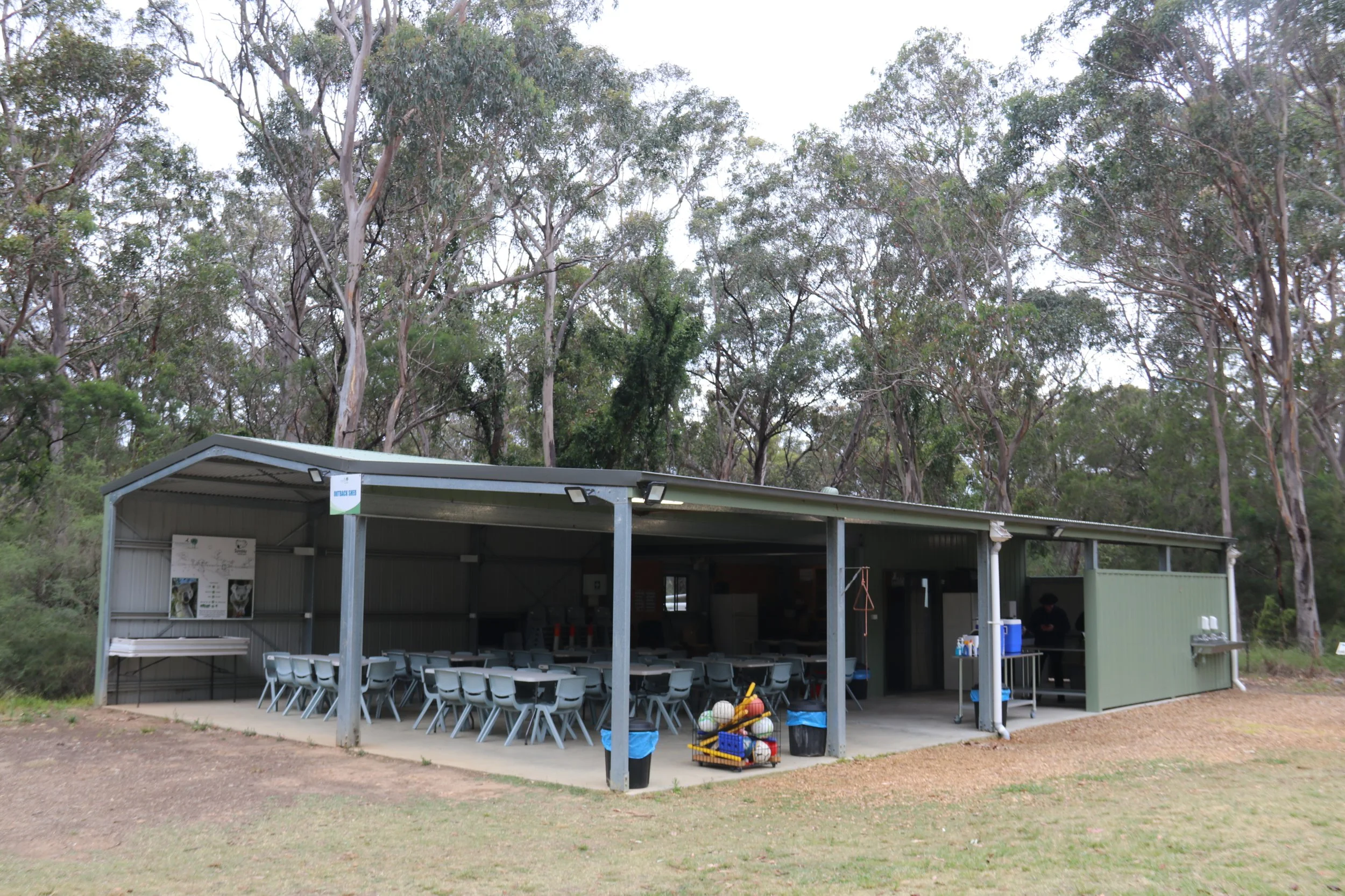 Outback Shed — Wedderburn Christian Campsite