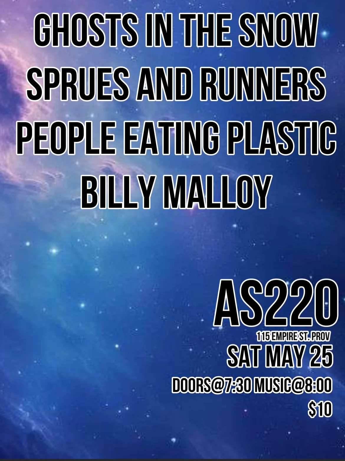 AS220 Calendar — Ghosts in the Snow + Sprues & Runners + People Eating ...