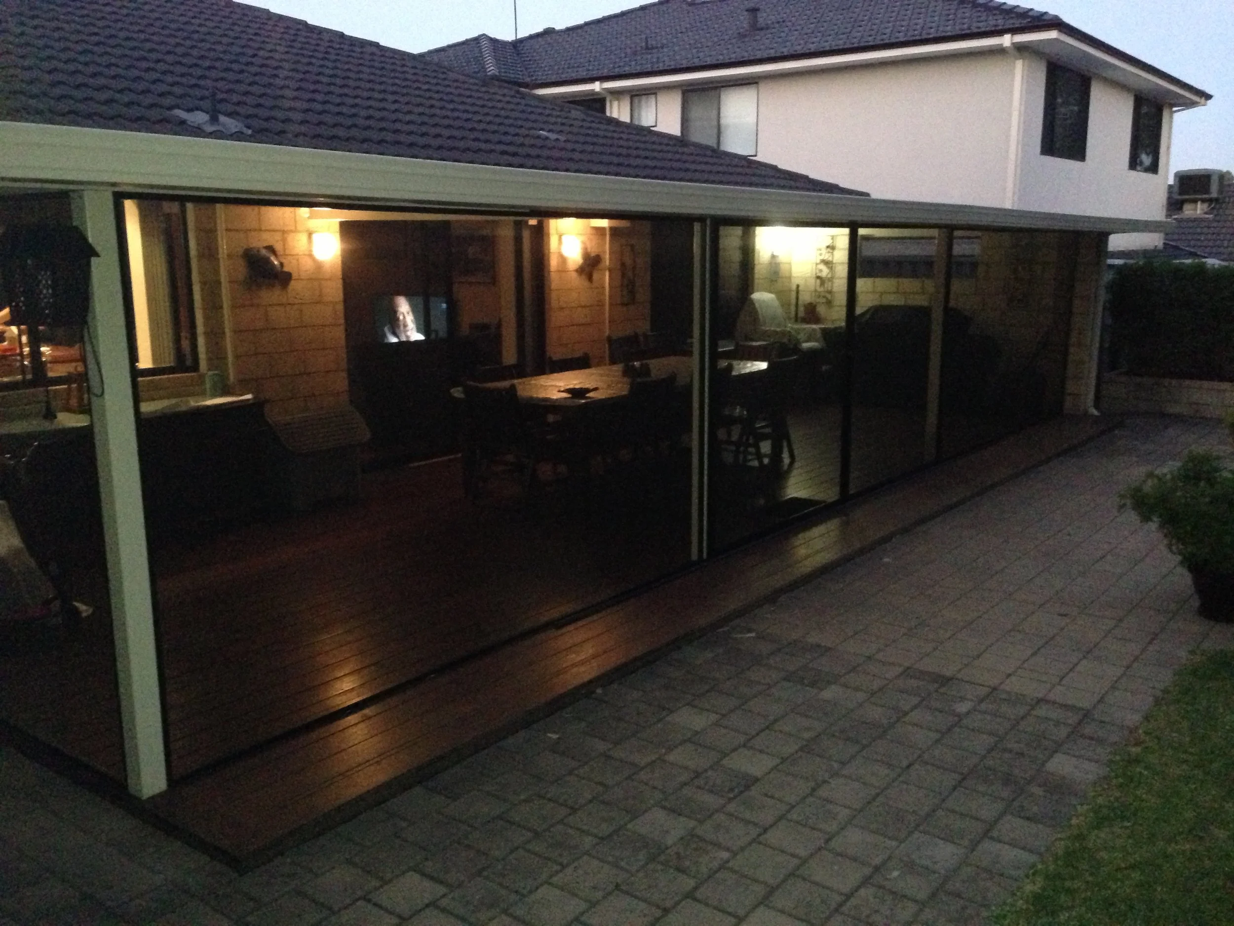 Perspex / Flyscreen Enclosures — Screens Unlimited