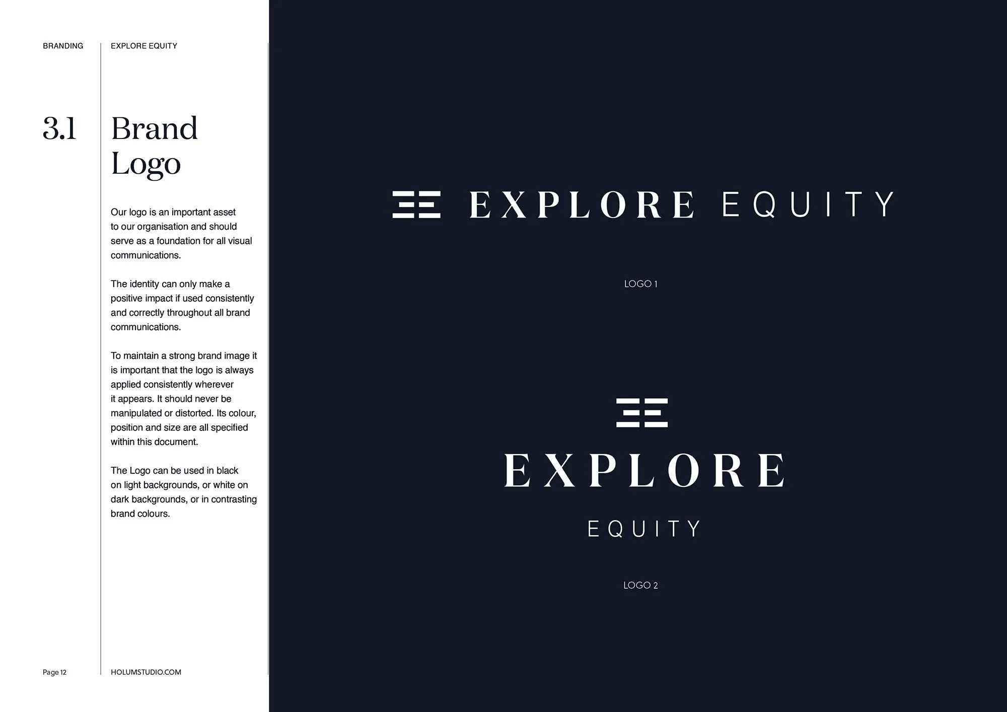 Explore Equity — Holum Studio