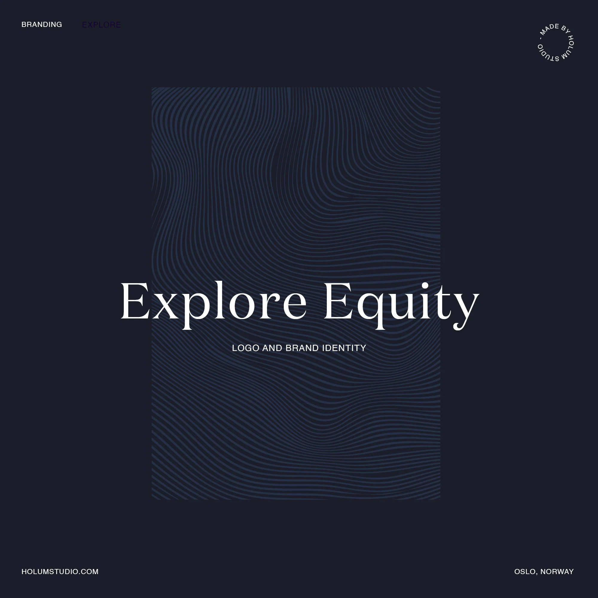 Explore Equity — Holum Studio