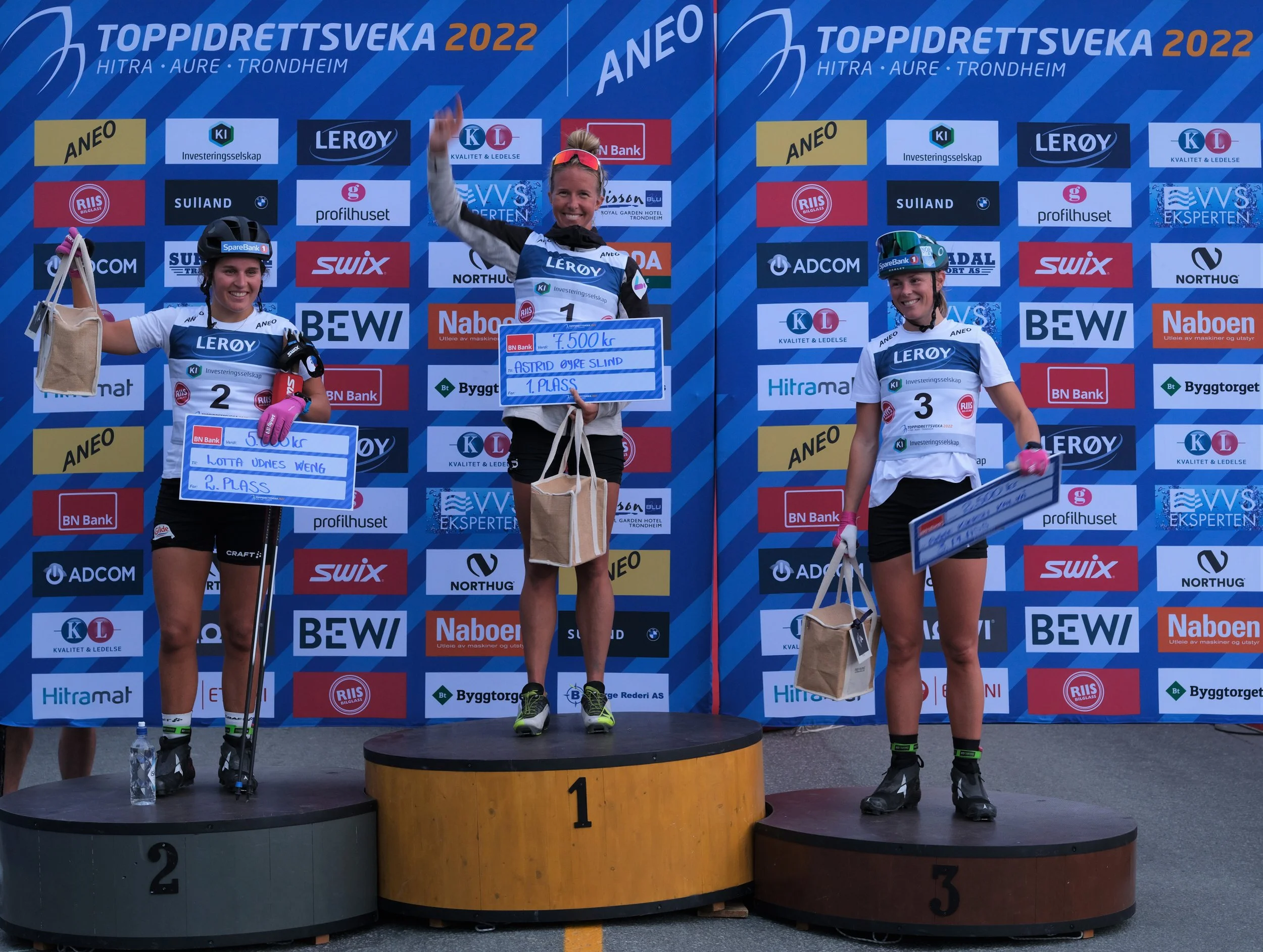 HITRA PODIUM KVINNER — Toppidrettsveka