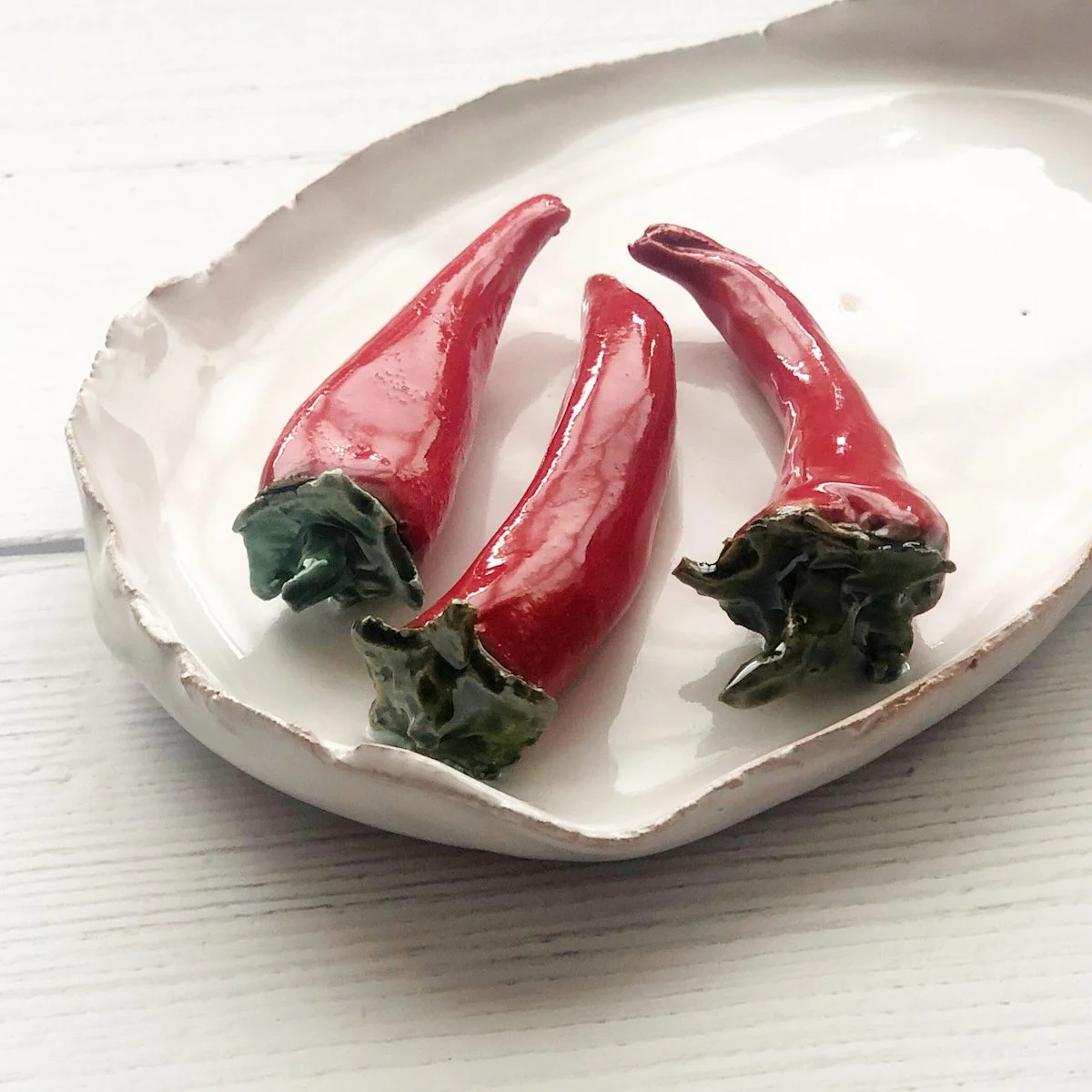 Handmade ceramic art - Handmade Ceramic Vegetables & Fruit