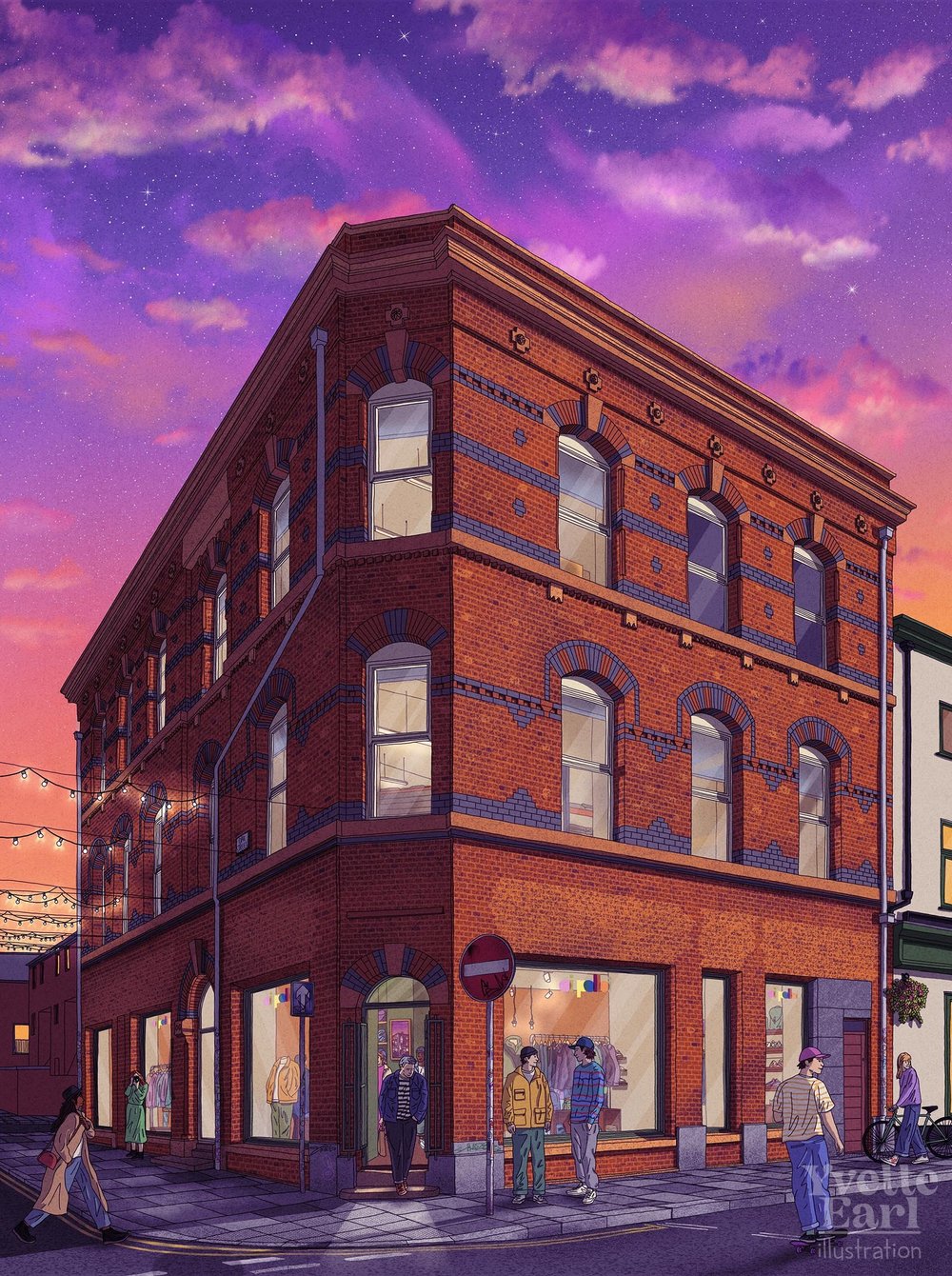 Oi Polloi, Manchester — Yvette Earl Illustration