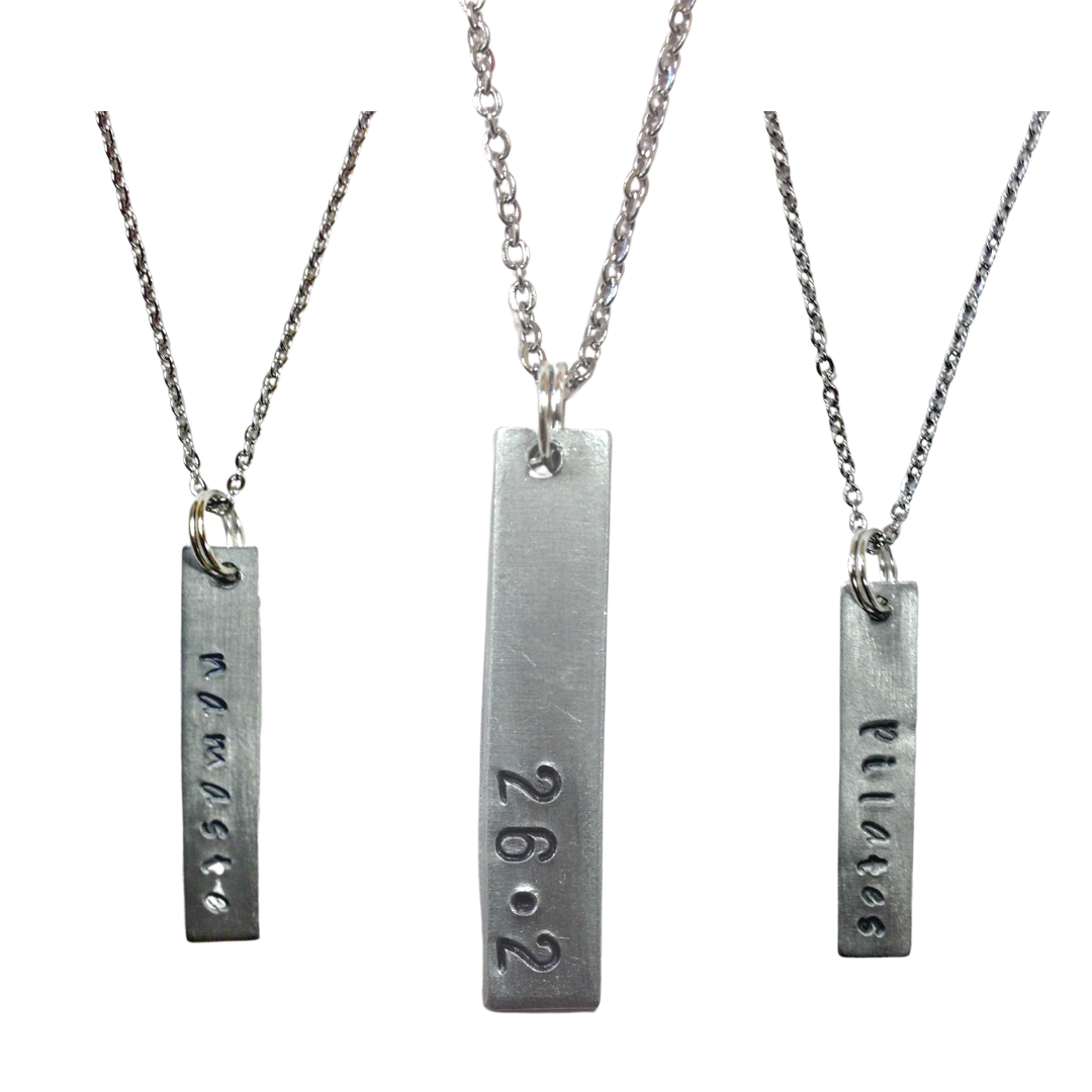 Customized Dog Tag Necklace — Ann Peden Jewelry