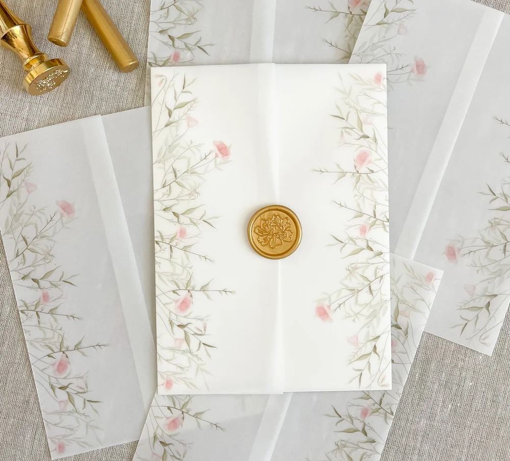The Art of Vellum: A magical touch for wedding invitations — Orchid ...