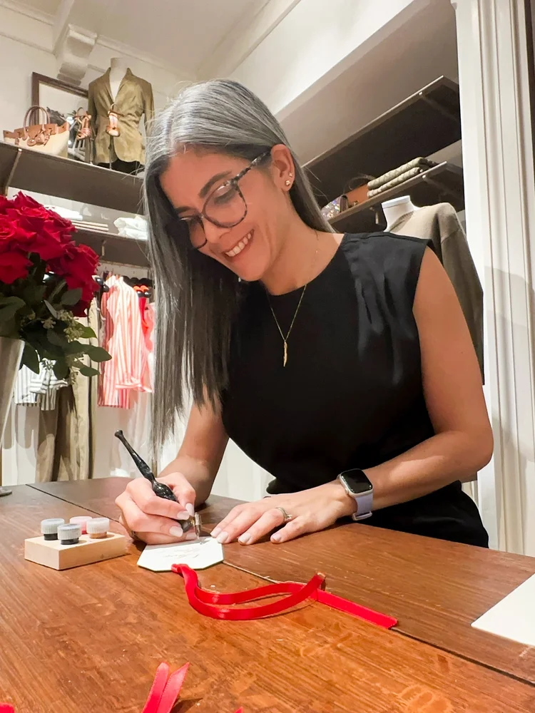 Live Calligraphy & Engraving — Orchid Studio - Houston invitations ...