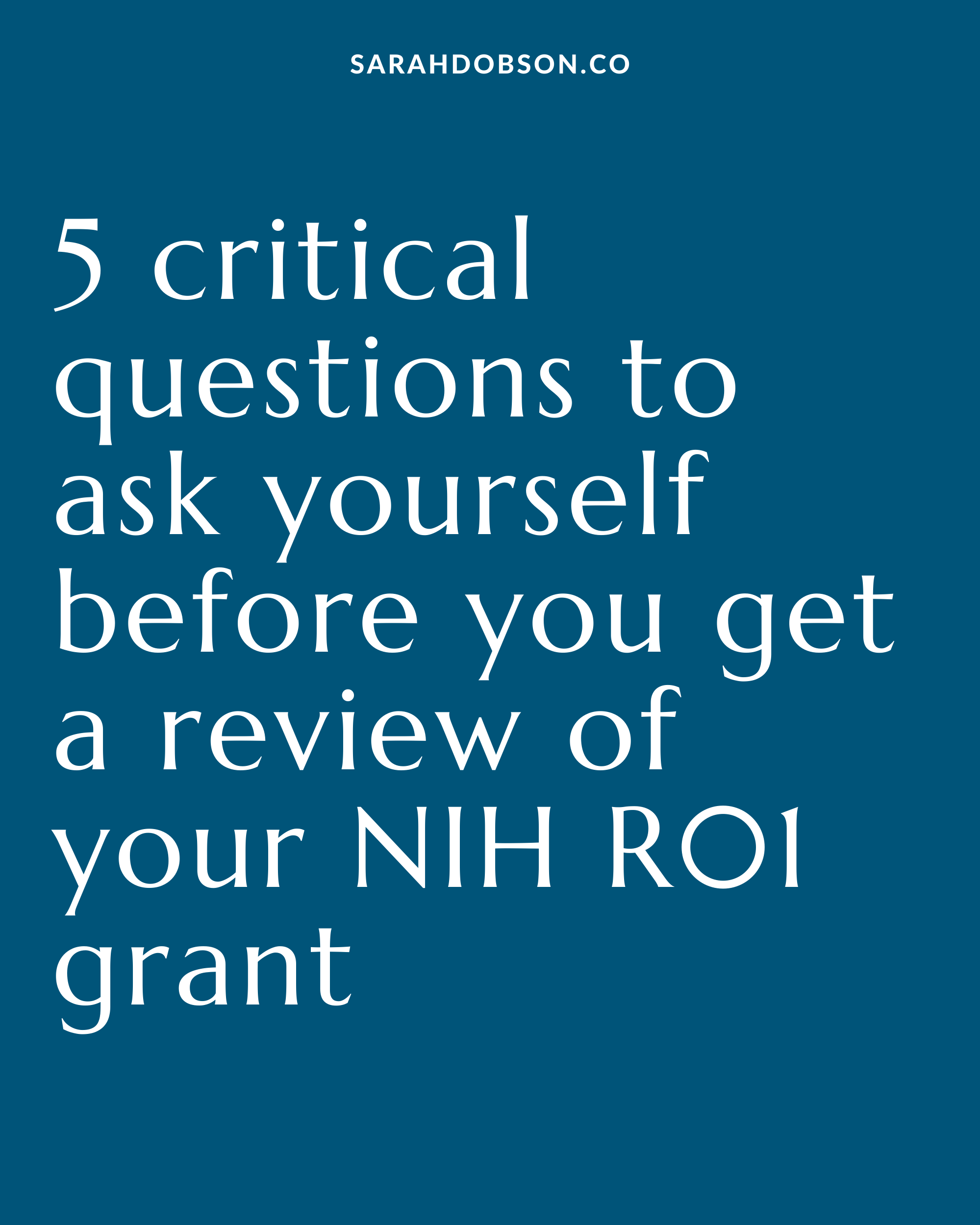 Blog — Sarah Dobson & Co.