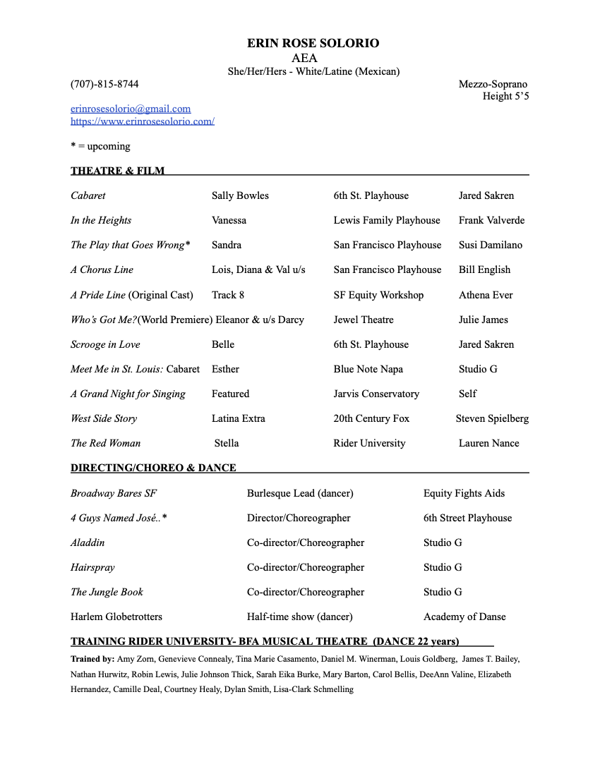 General 5 — ERIN ROSE SOLORIO ~ AEA