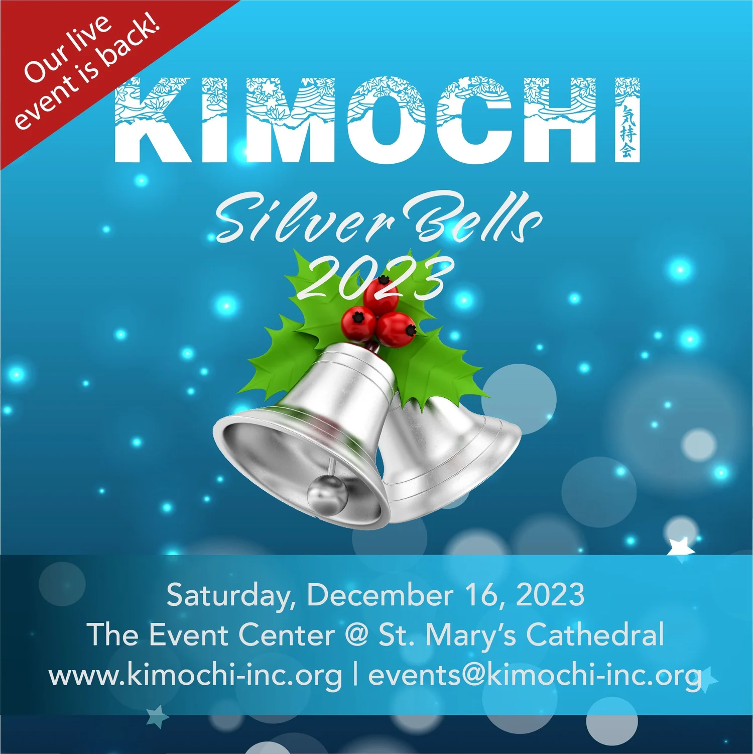 Kimochi Silver Bells 2023 — Japantown Cultural District
