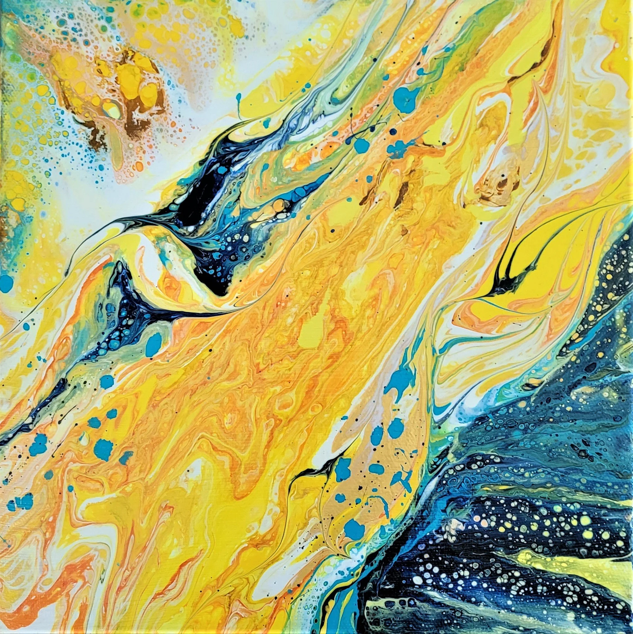 Small Works — Kate Jackson Abstract Art