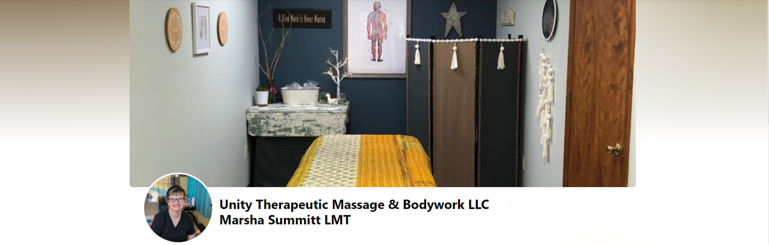Unity Therapeutic Massage & Bodywork, LLC — Kramberry Design