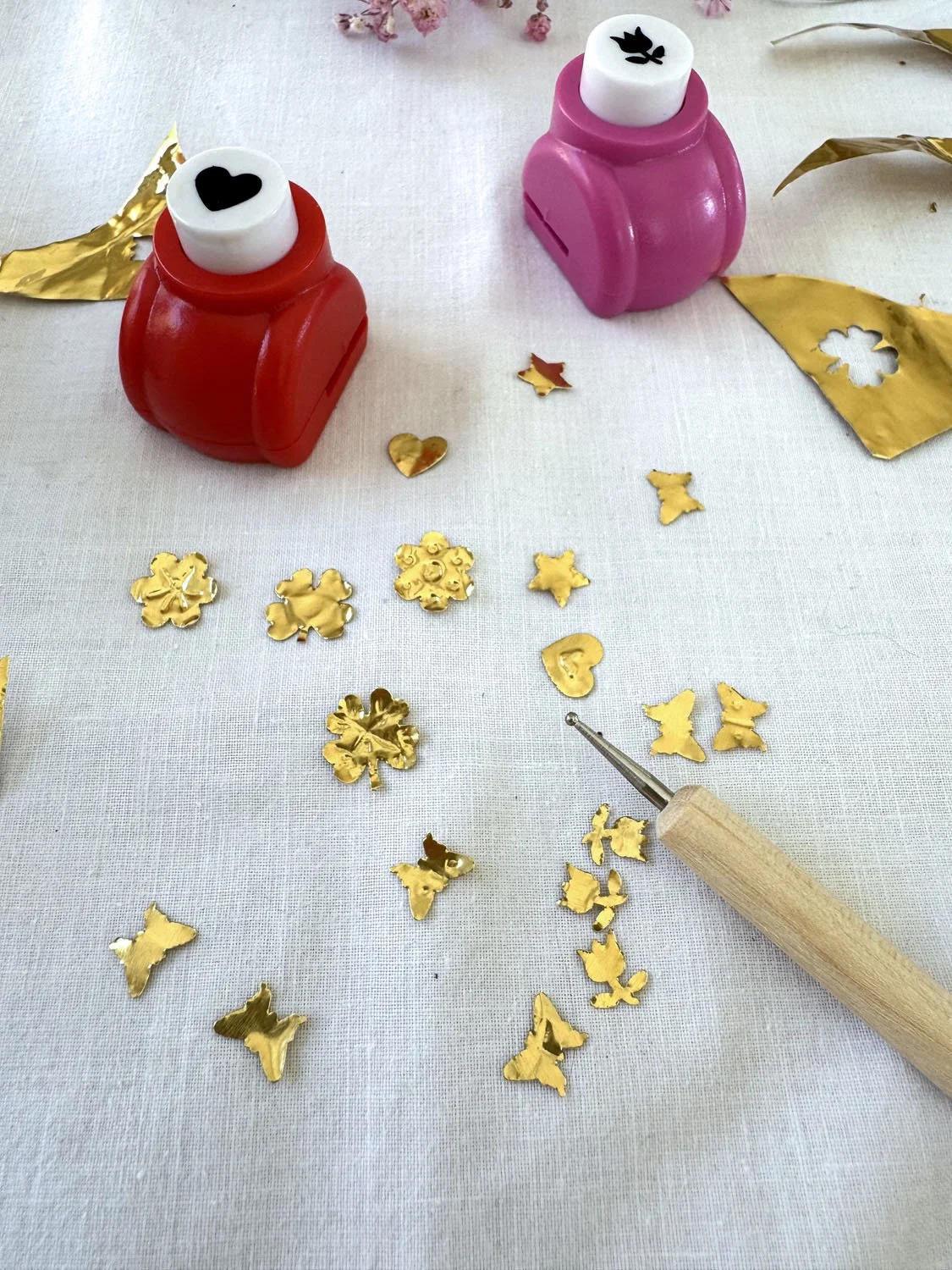 DIY : Confettis de métal repoussé — Mila Luce