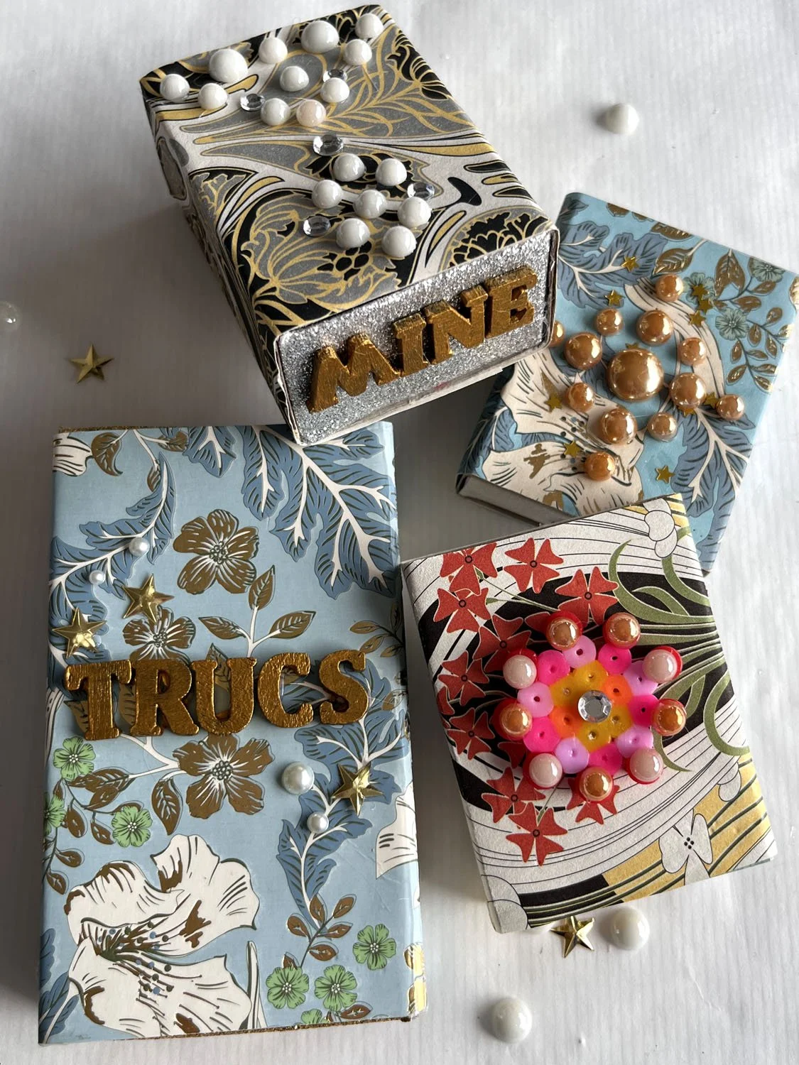 Upcycling : Boîtes d’allumettes, Boîtes à trésors — Mila Luce