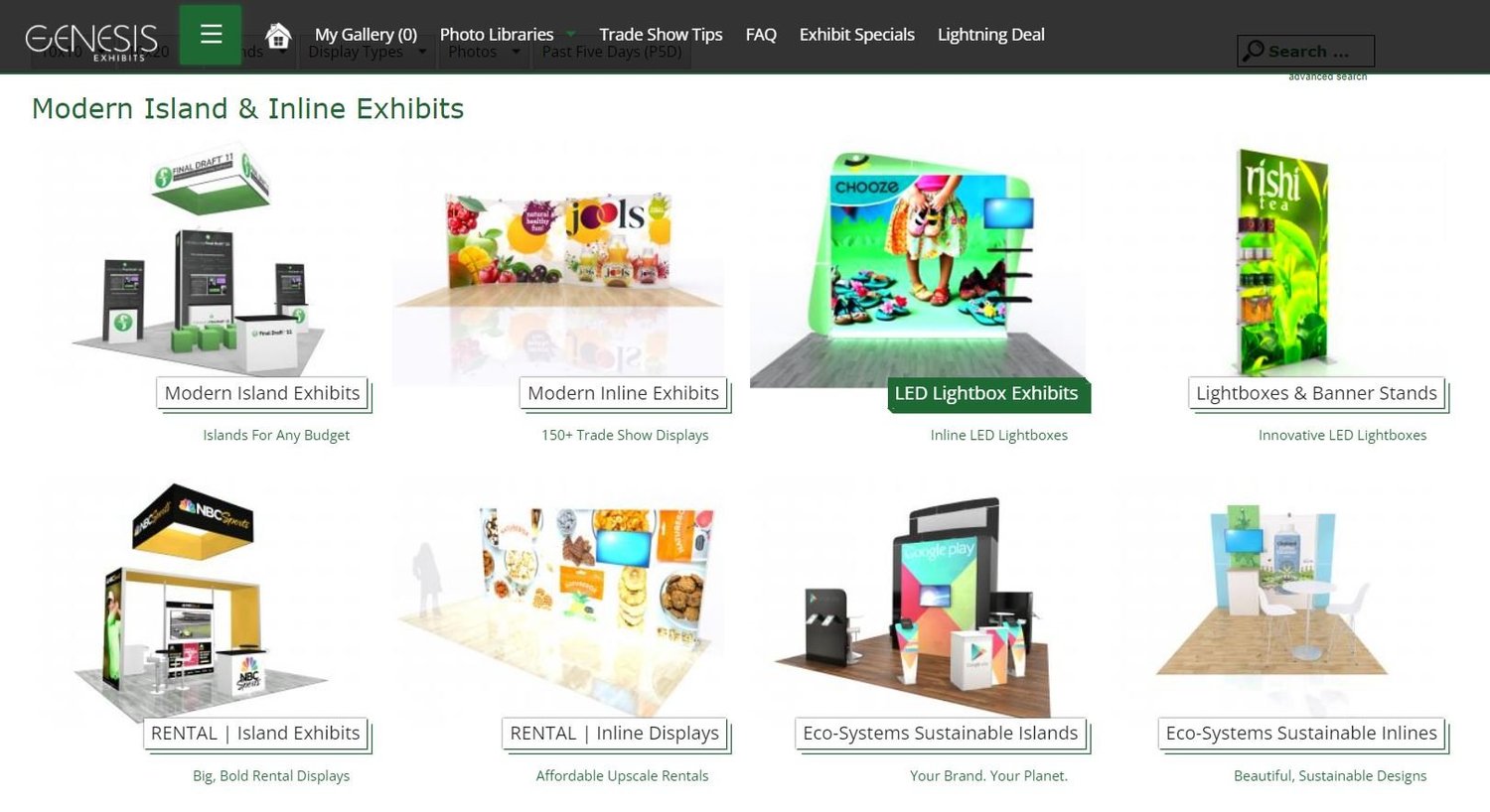 Trade Show Booth Design, Displays & Exhibit Rentals | Genesis Exhibits