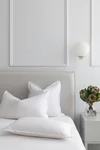 Shabby Chic - Intertwined White and Natural Lumbar — Laneway Design Studio